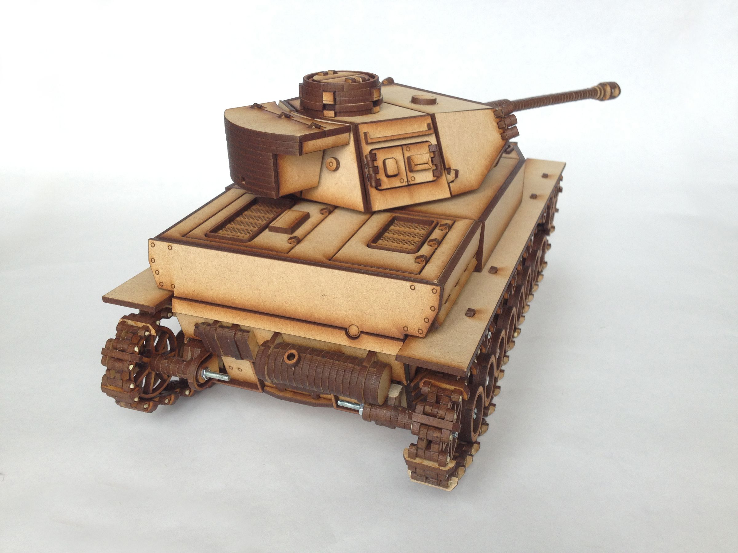 Carter's Lasercut Tank - Panzer IV G/H (motorized) : 10 Steps (with ...
