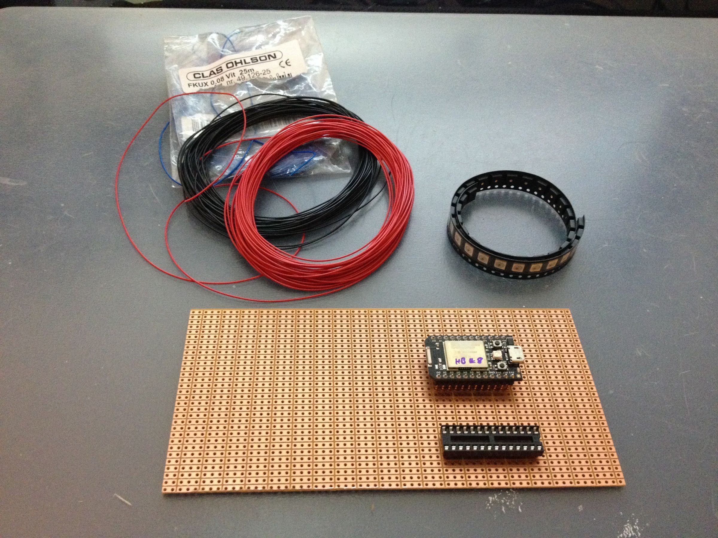 DIY Slim NeoPixel Strip With Spark Core : 9 Steps (with Pictures ...