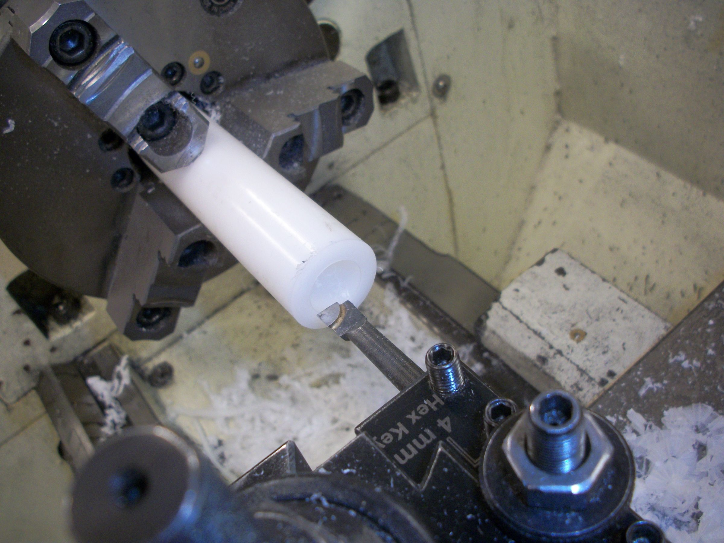 Easy Plastic Bushing W/Lathe - Instructables