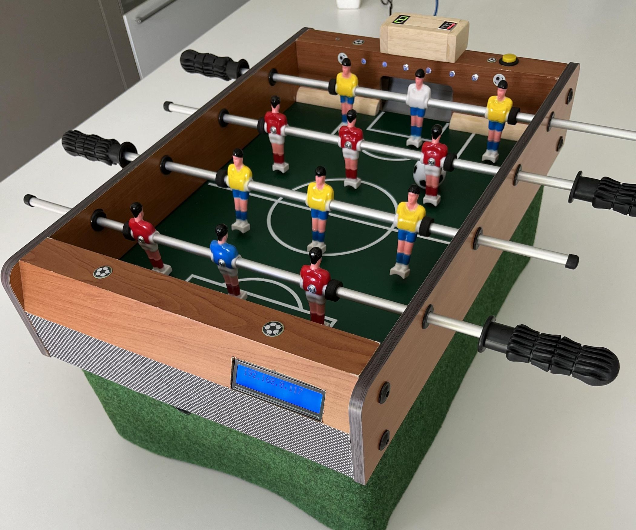 Smart Mini Football Table : 13 Steps - Instructables