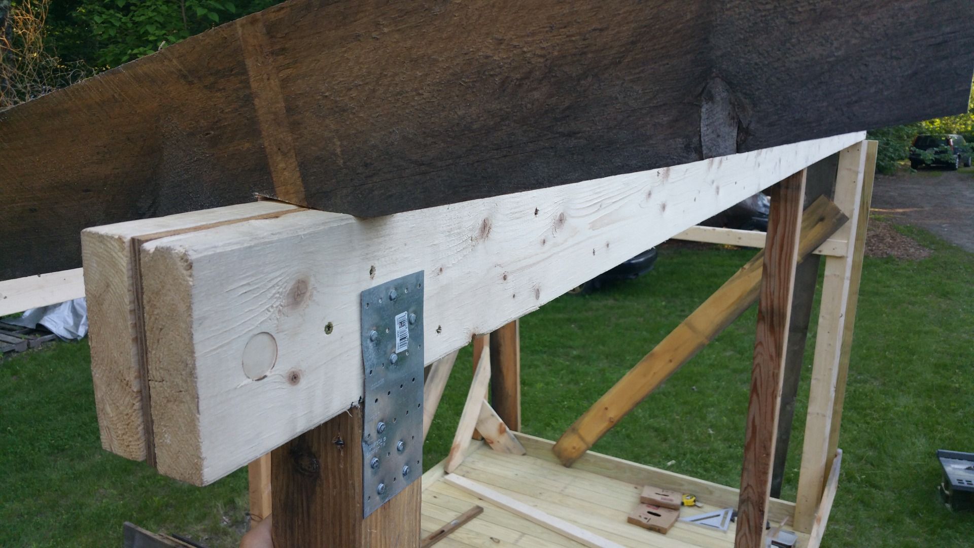 Build a Portable Rough-Sawn Shed : 15 Steps (with Pictures) - Instructables