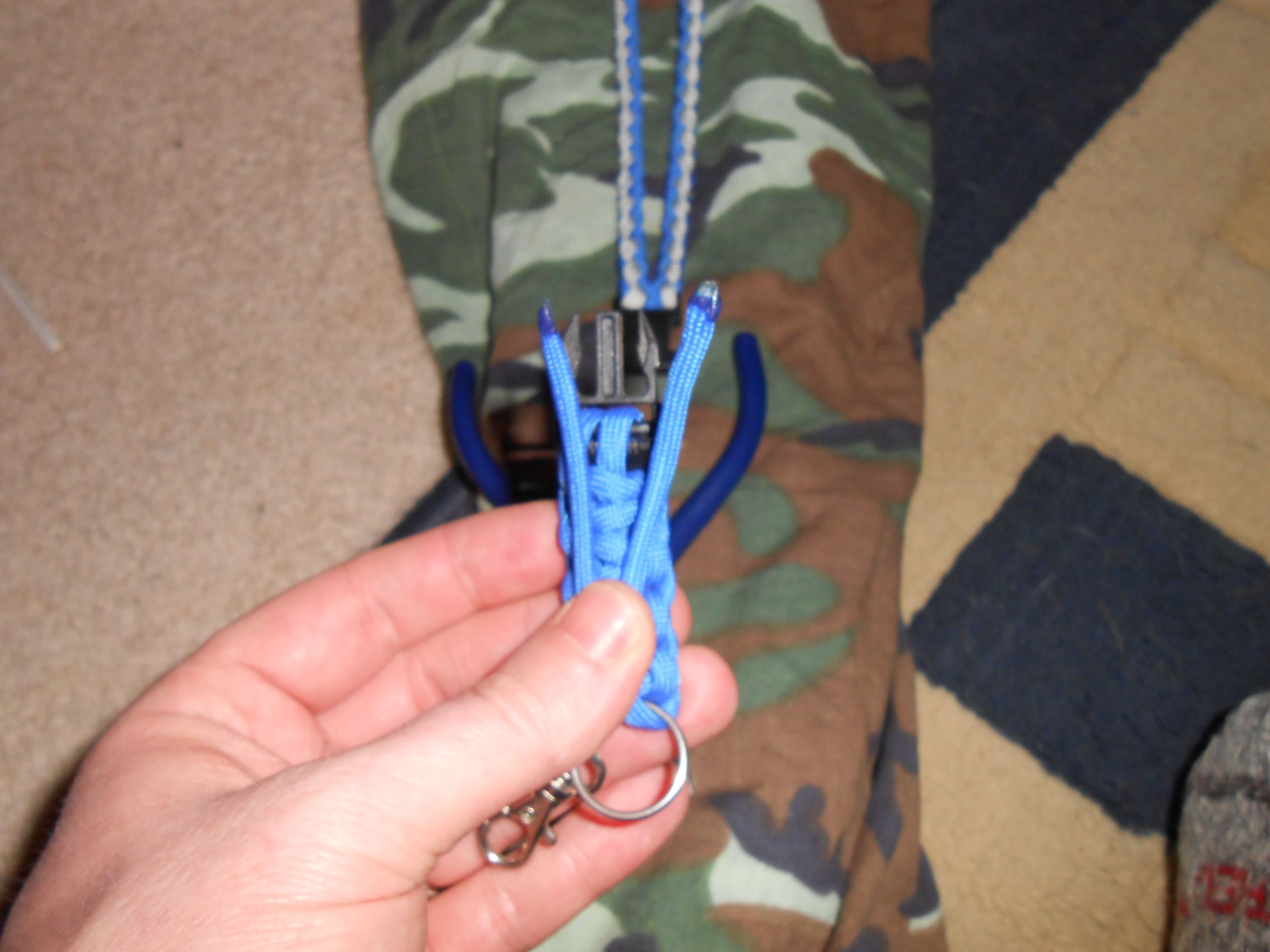 Break Away Paracord Lanyard With Side Release Buckle and Swivel Snap ...