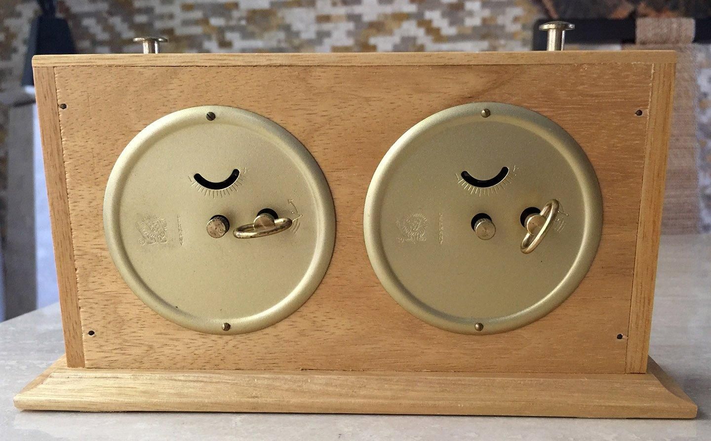Making a Wall Hanging Brass Mechanical Alarm Clock in the Home Machine ...