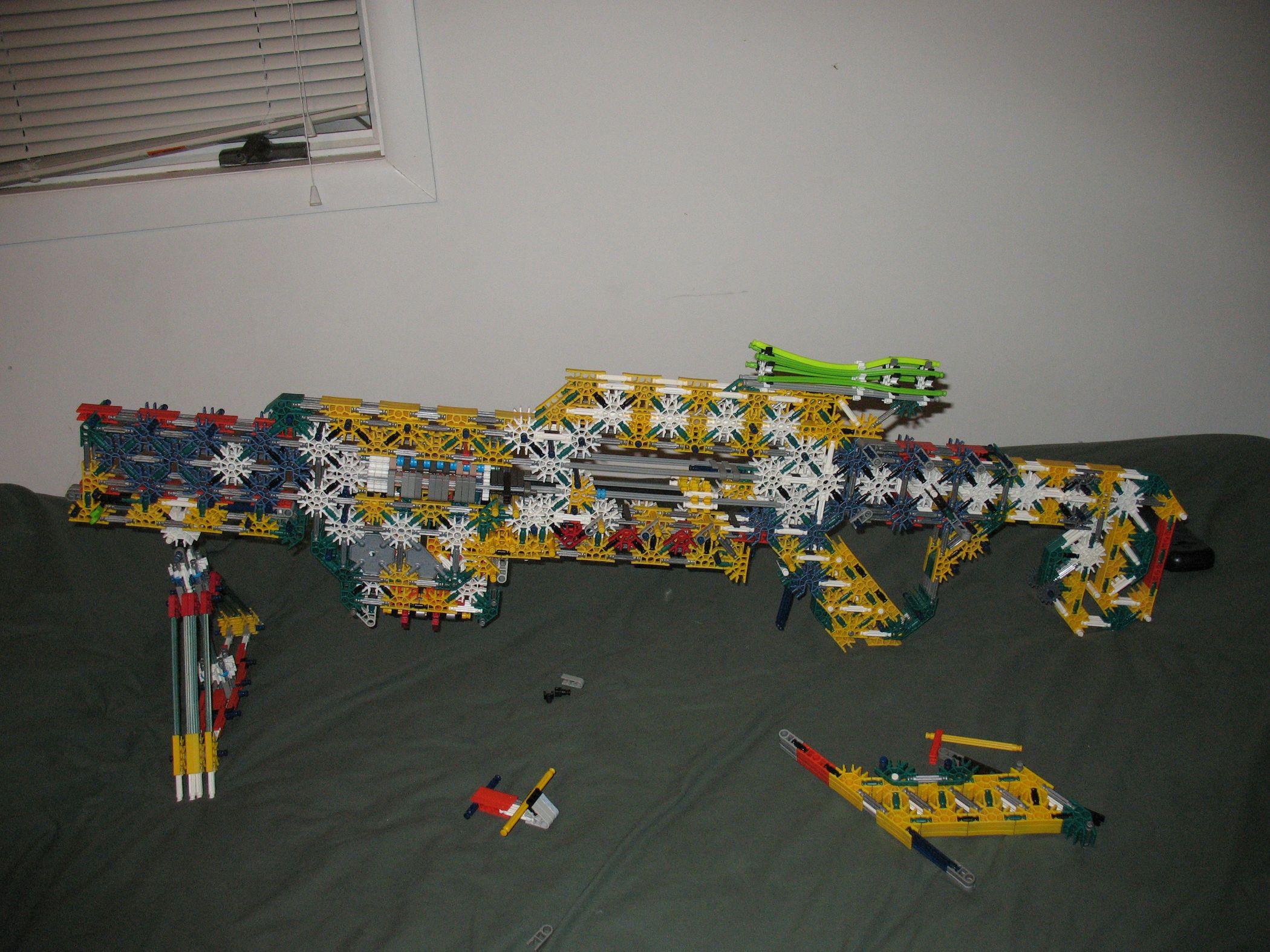Project X Knex Rifle V2. : 18 Steps - Instructables