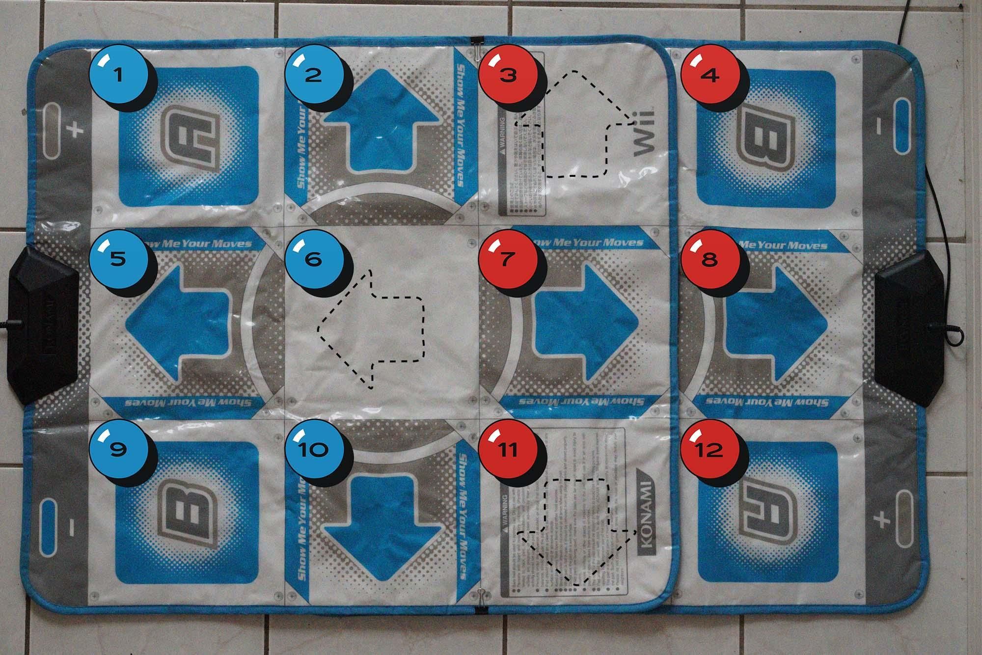 Exergaming Emulation I: Power Pad (NES) : 6 Steps (with Pictures ...