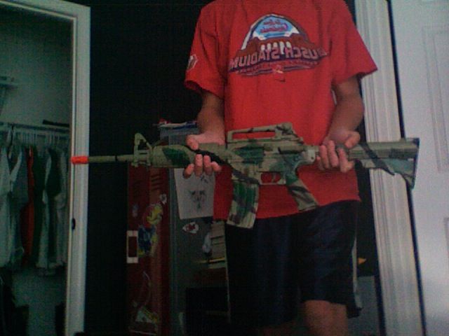 Airsoft M4 Custom Paint Job