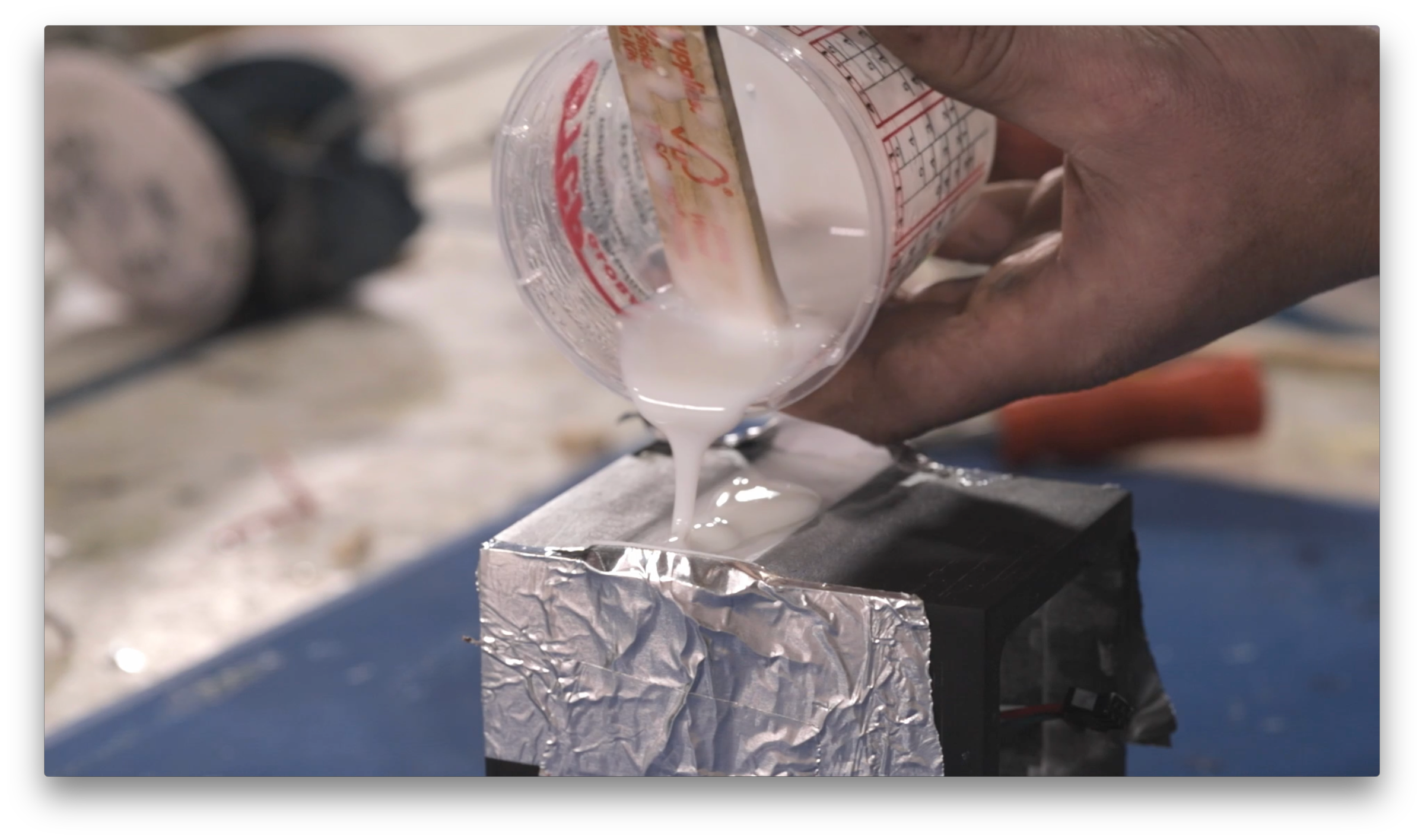 Wirelessly-Charged Epoxy LED Cube Lamp : 13 Steps (with Pictures ...