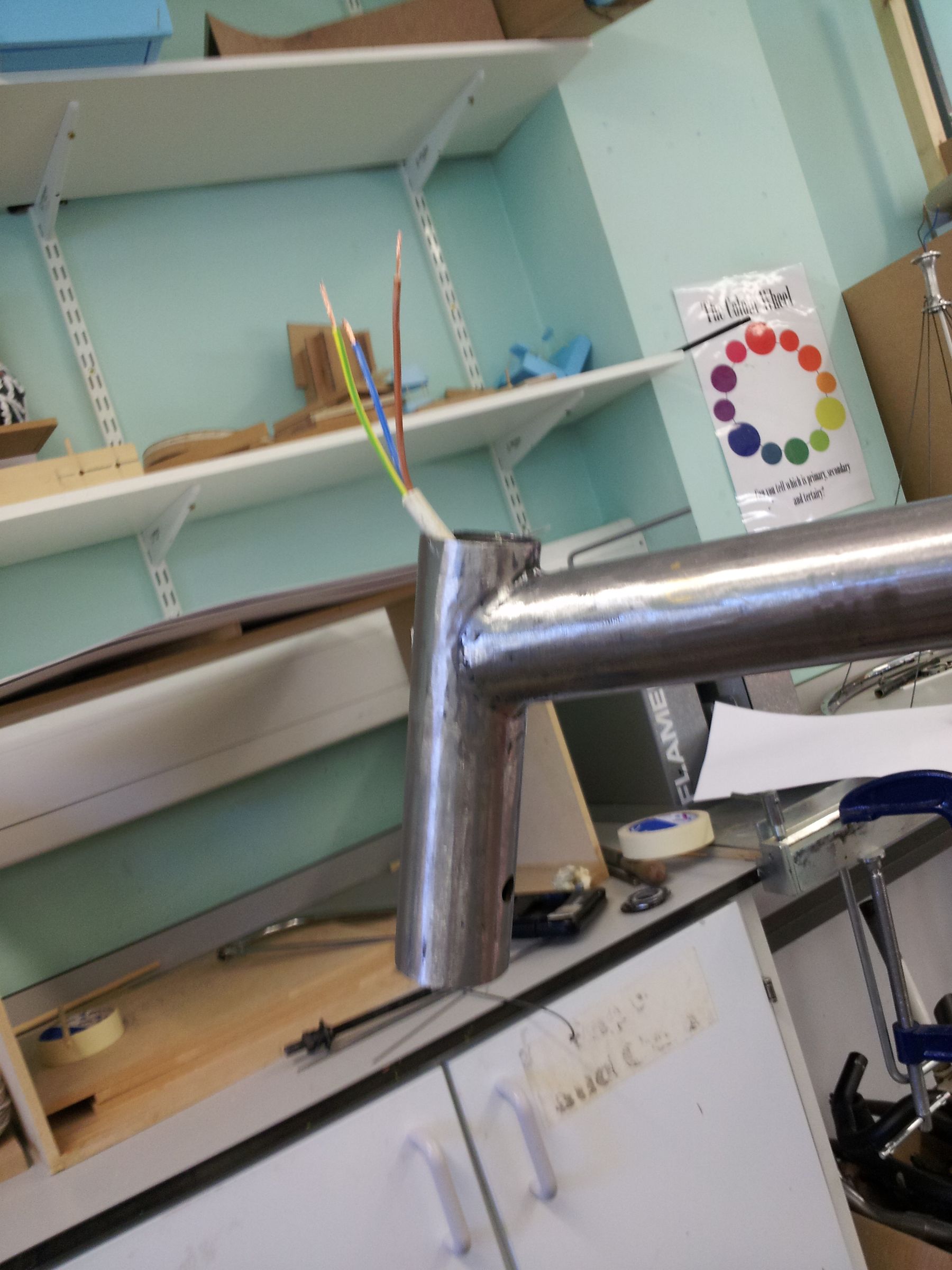 Bicycle Frame Lamp. : 6 Steps (with Pictures) - Instructables