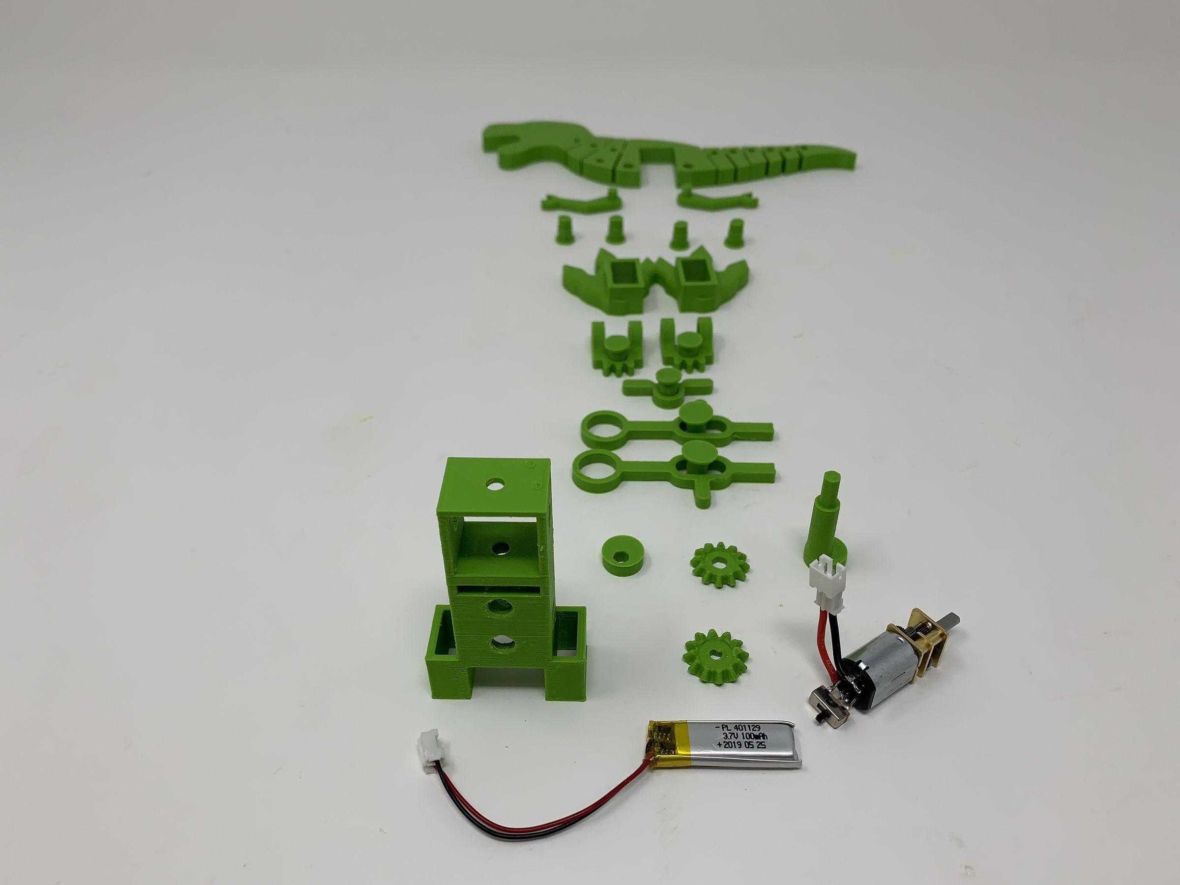 Motorized, Articulated T Rex(ish) Pin Walker : 7 Steps (with Pictures) - Instructables