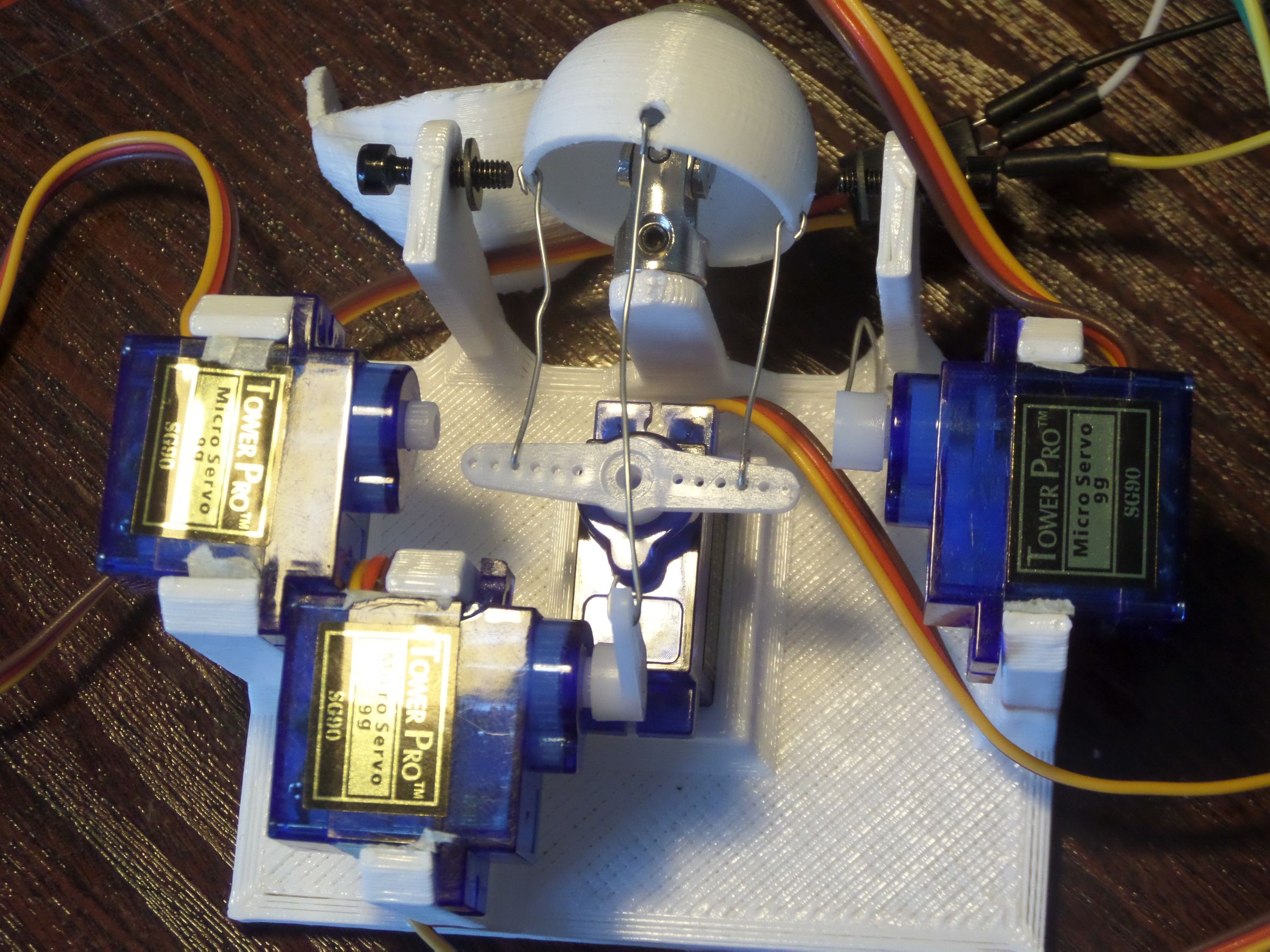 3D Printed Animatronic Eye Mechanism on the Cheap : 4 Steps (with ...