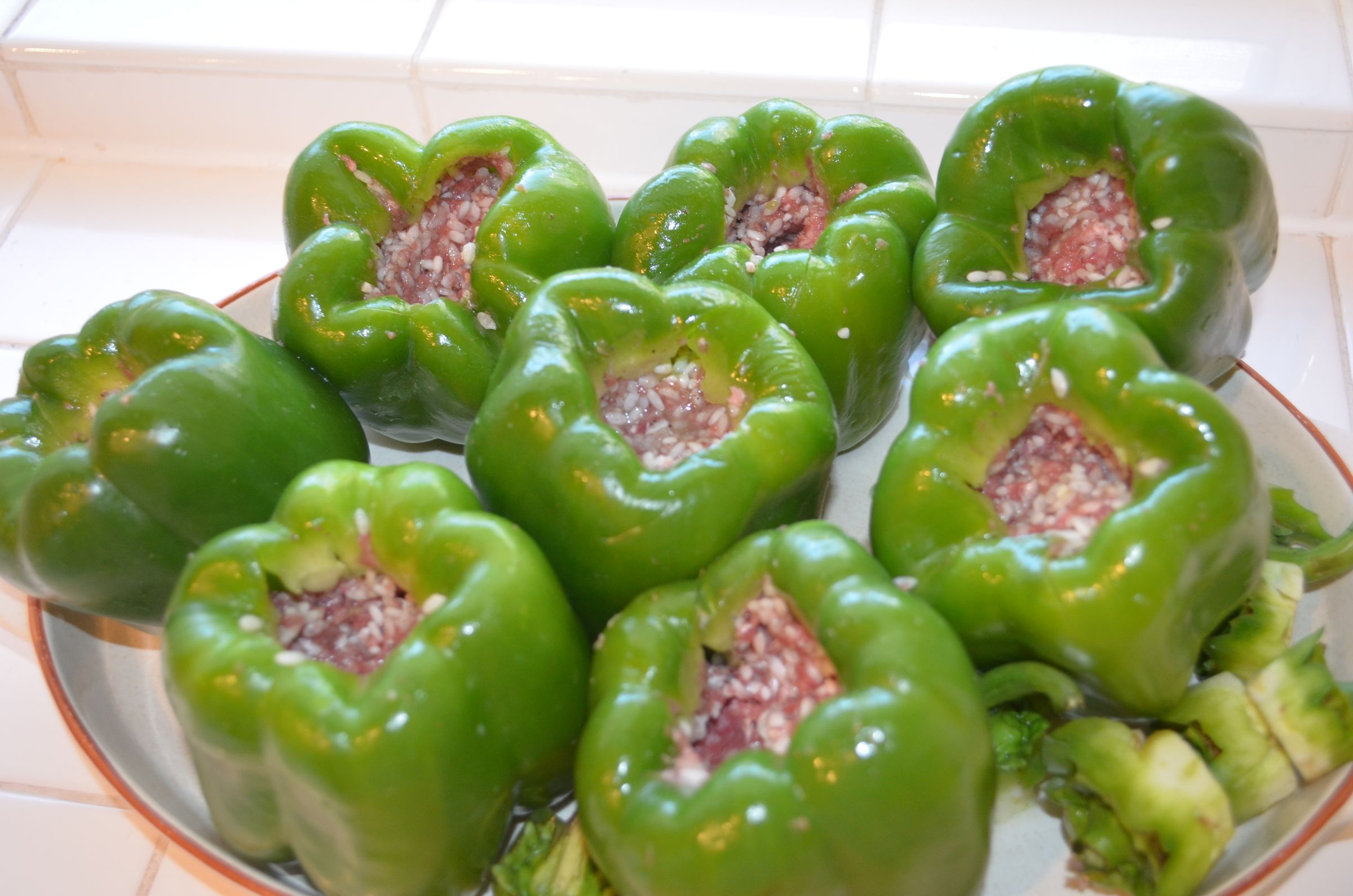 Pimentones Rellenos ( Stuffed Bell Pepper) : 4 Steps (with Pictures ...