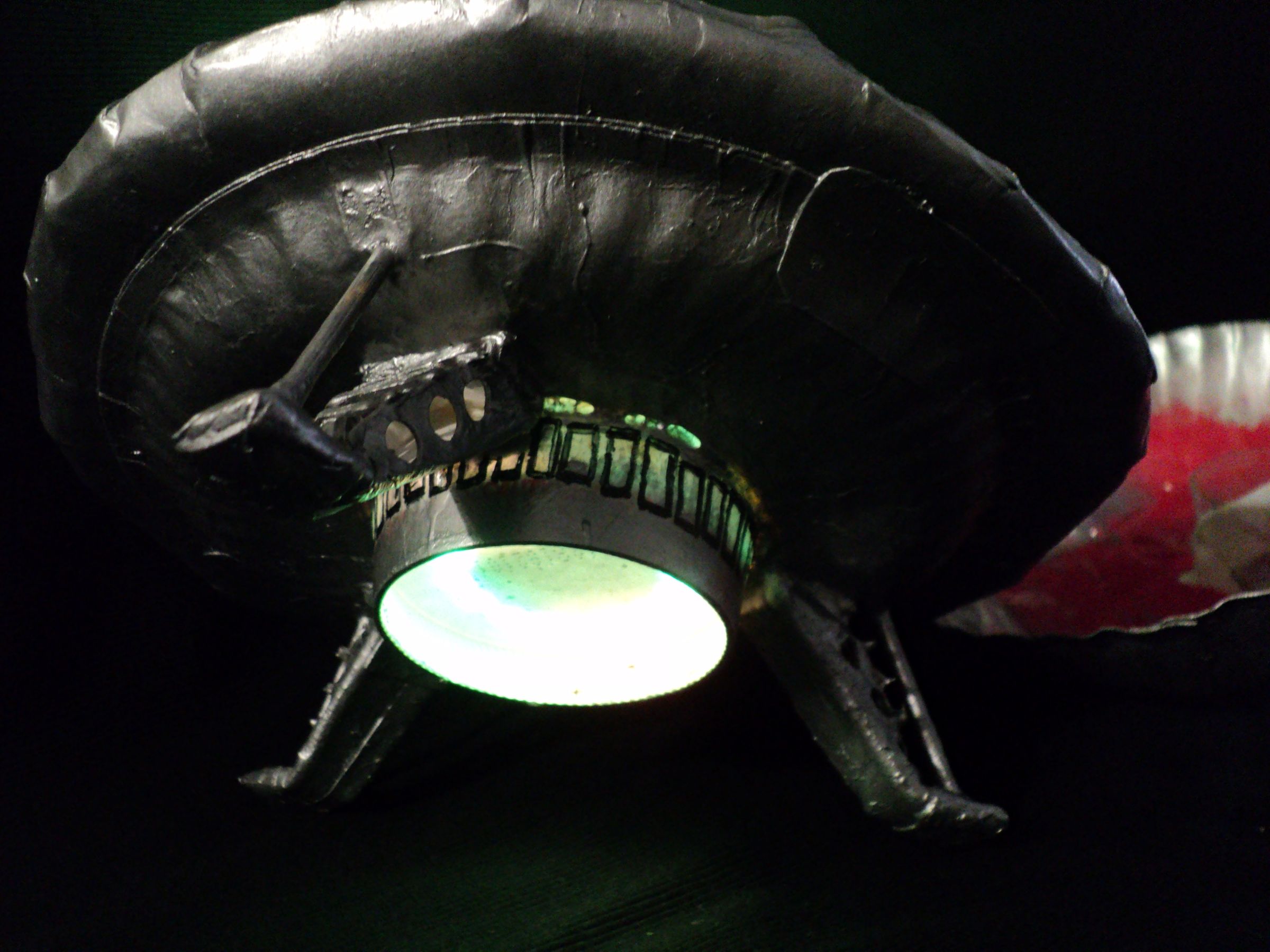 Paper Plate Papercraft Spacecraft Craft : 8 Steps (with Pictures ...