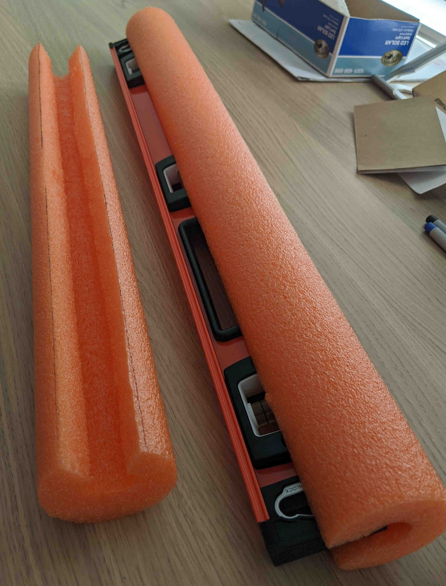 I-Beam Level Pool Noodle Protector - Instructables