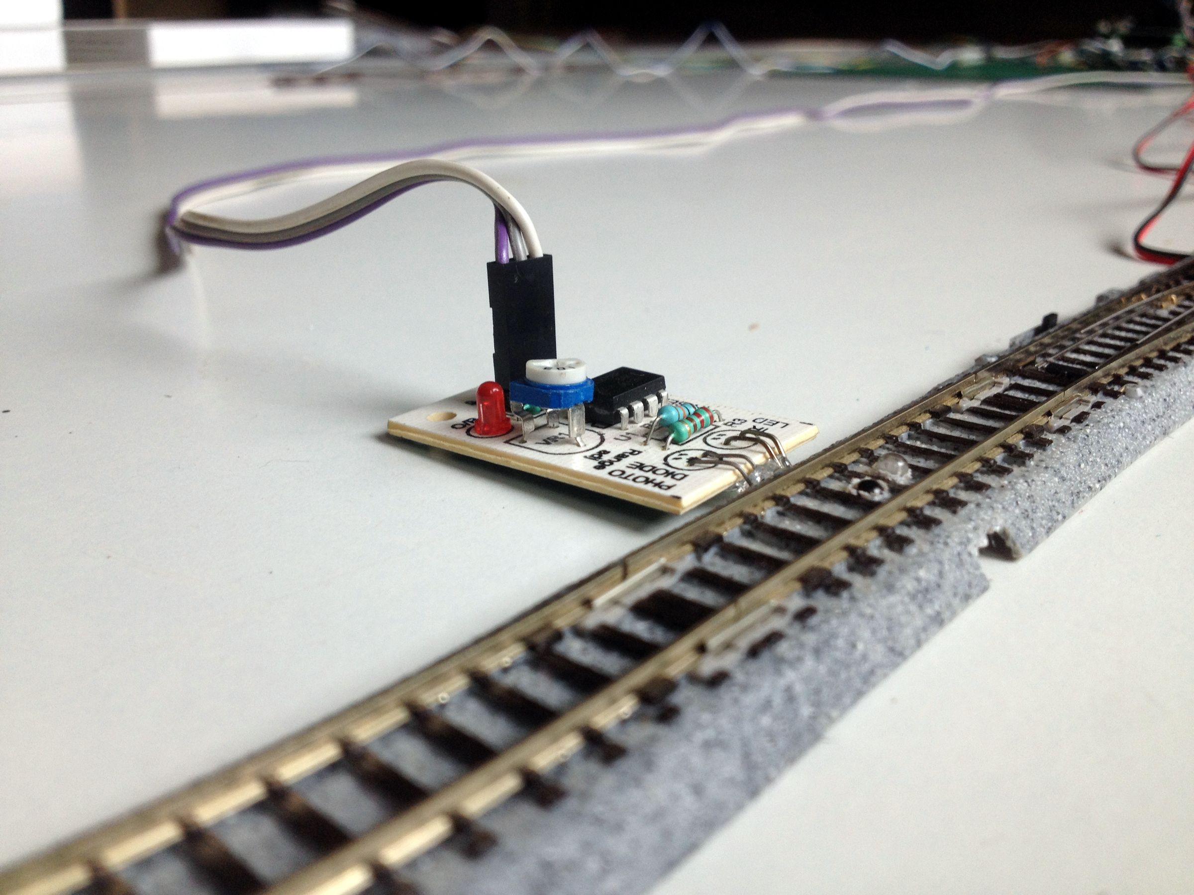 Automated Model Railroad Layout Running Two Trains (V2.0) | Arduino ...
