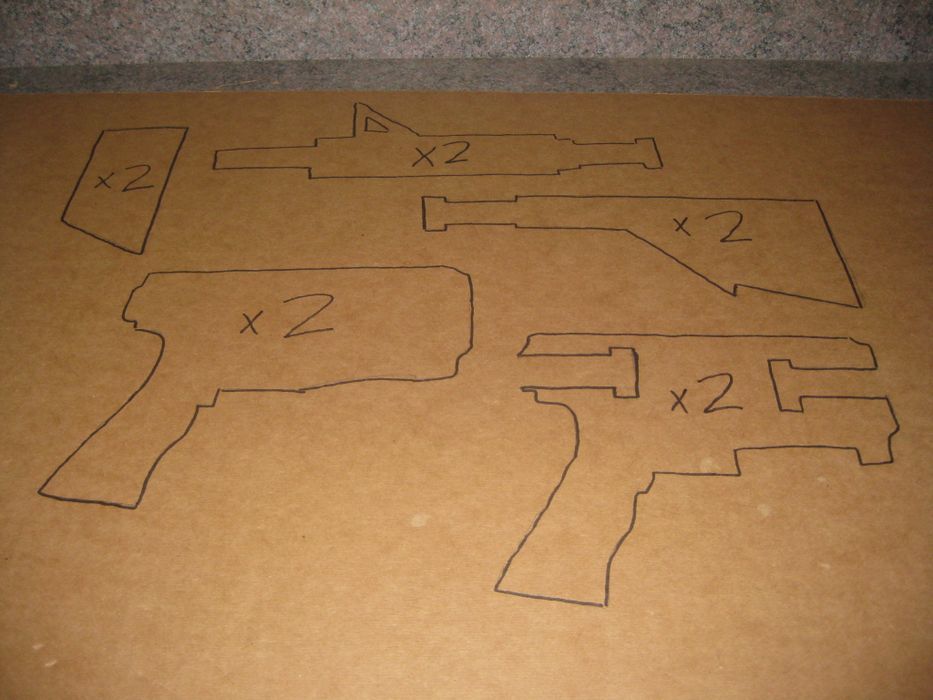 Cardboard Assault Rifle! : 5 Steps - Instructables