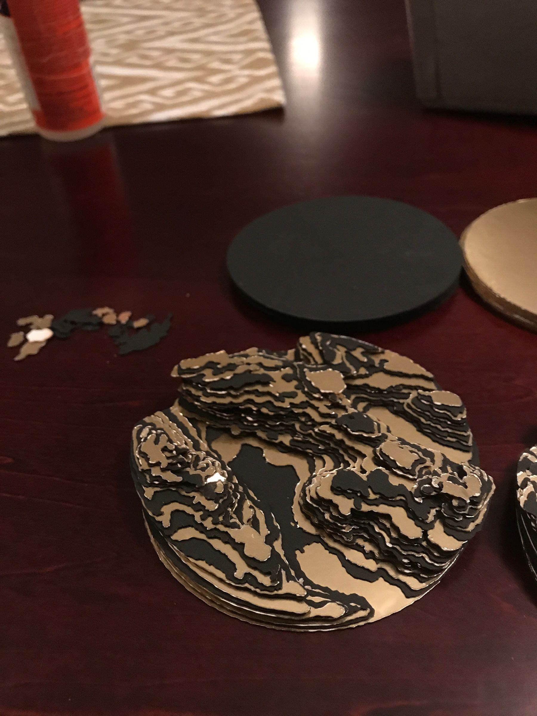 Layered Topographic Coasters : 8 Steps (with Pictures) - Instructables