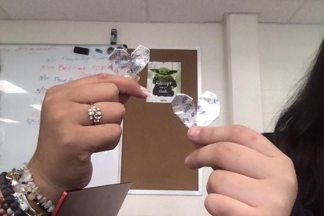 Easy Steps Gum Wrapper Heart : 7 Steps - Instructables