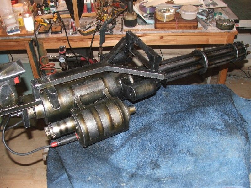 Make a Prop M134 Minigun (from Junk) : 12 Steps - Instructables