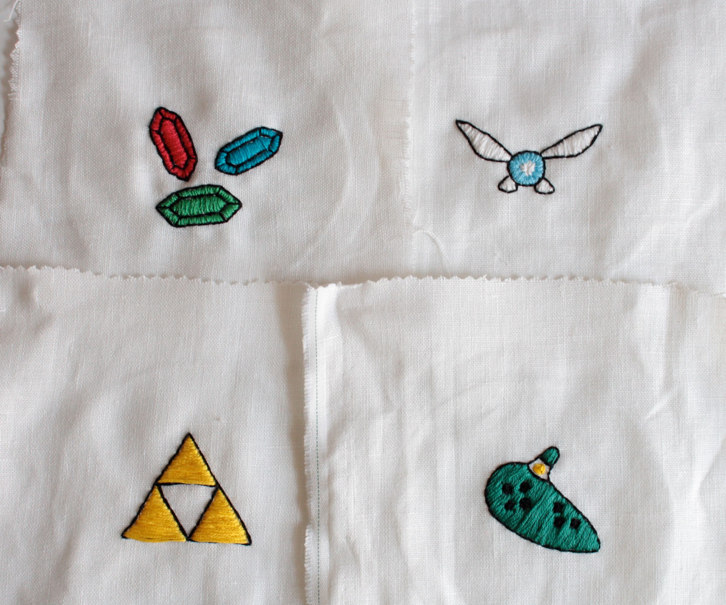 Legend of Zelda Embroideries + Pattern : 11 Steps (with Pictures ...