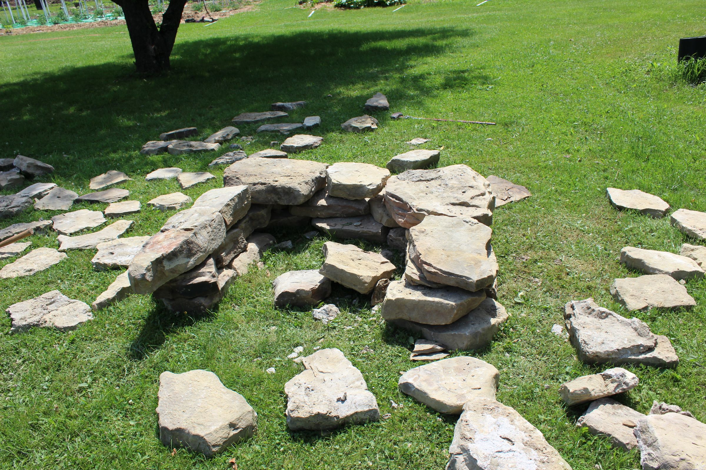 How to Build an Outside Stone Grill : 4 Steps (with Pictures ...
