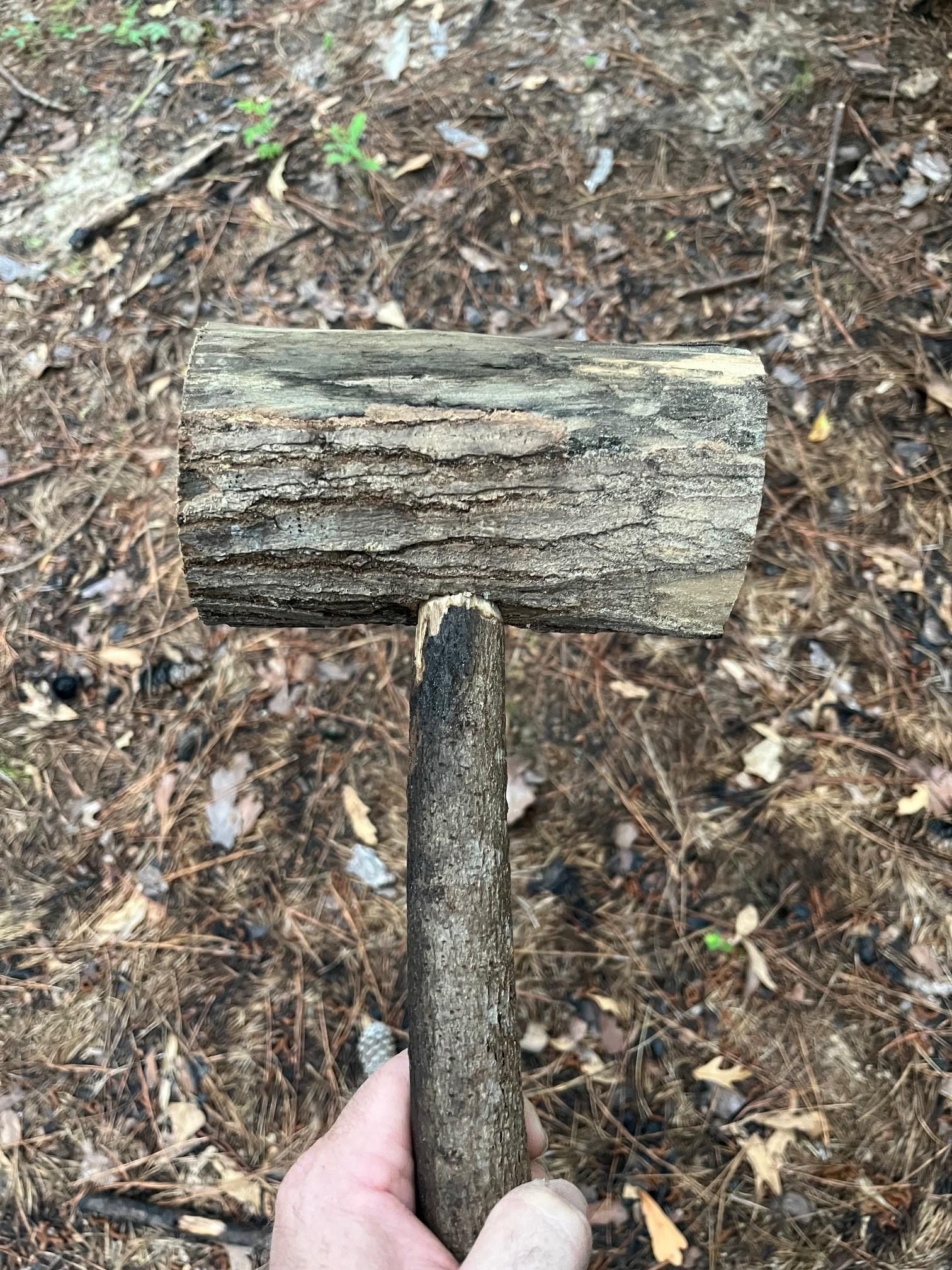 Bushcraft Mallet With a Scotched Eye Auger : 5 Steps - Instructables