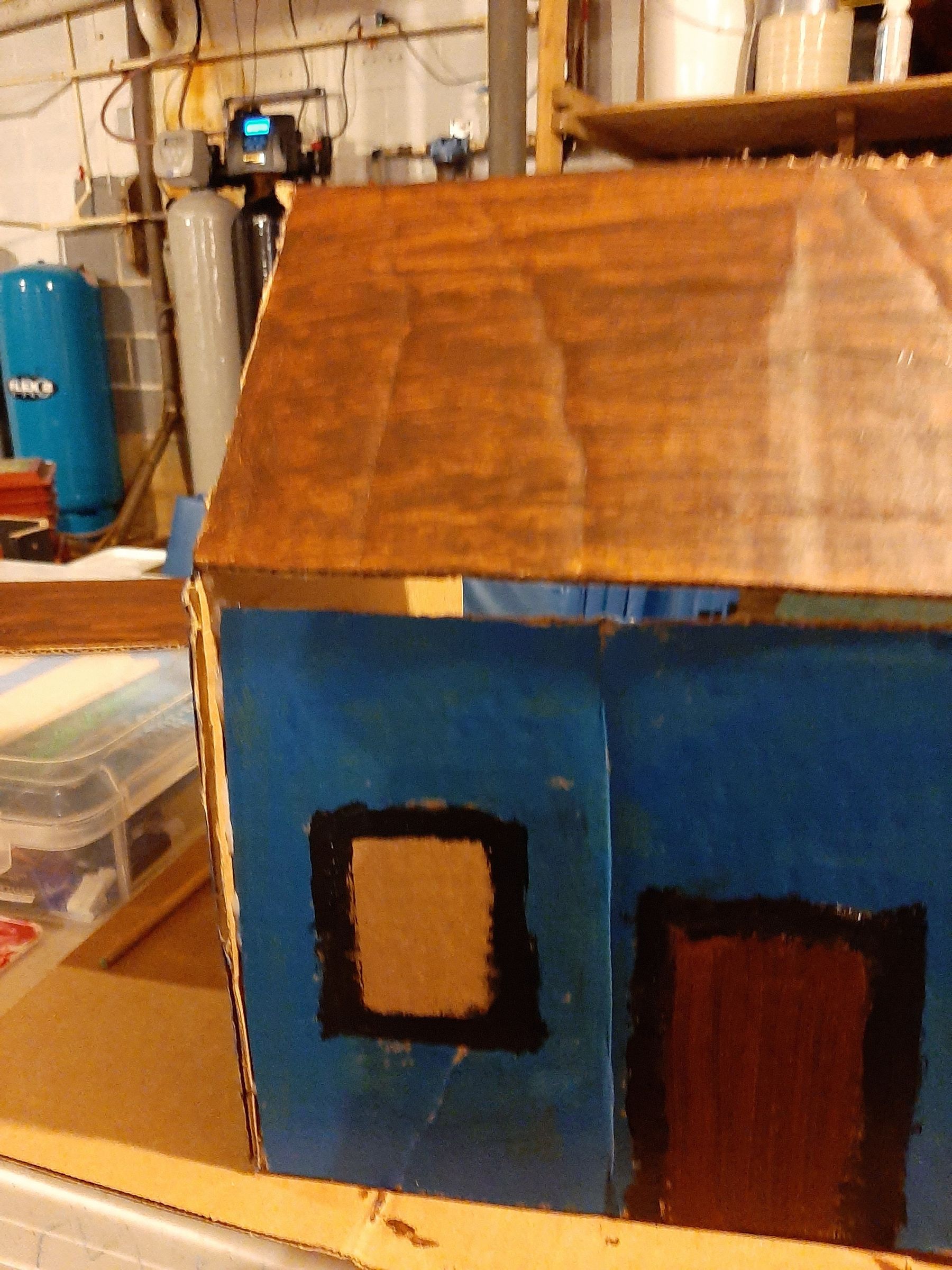 Hot Glue Cardboard House : 5 Steps - Instructables
