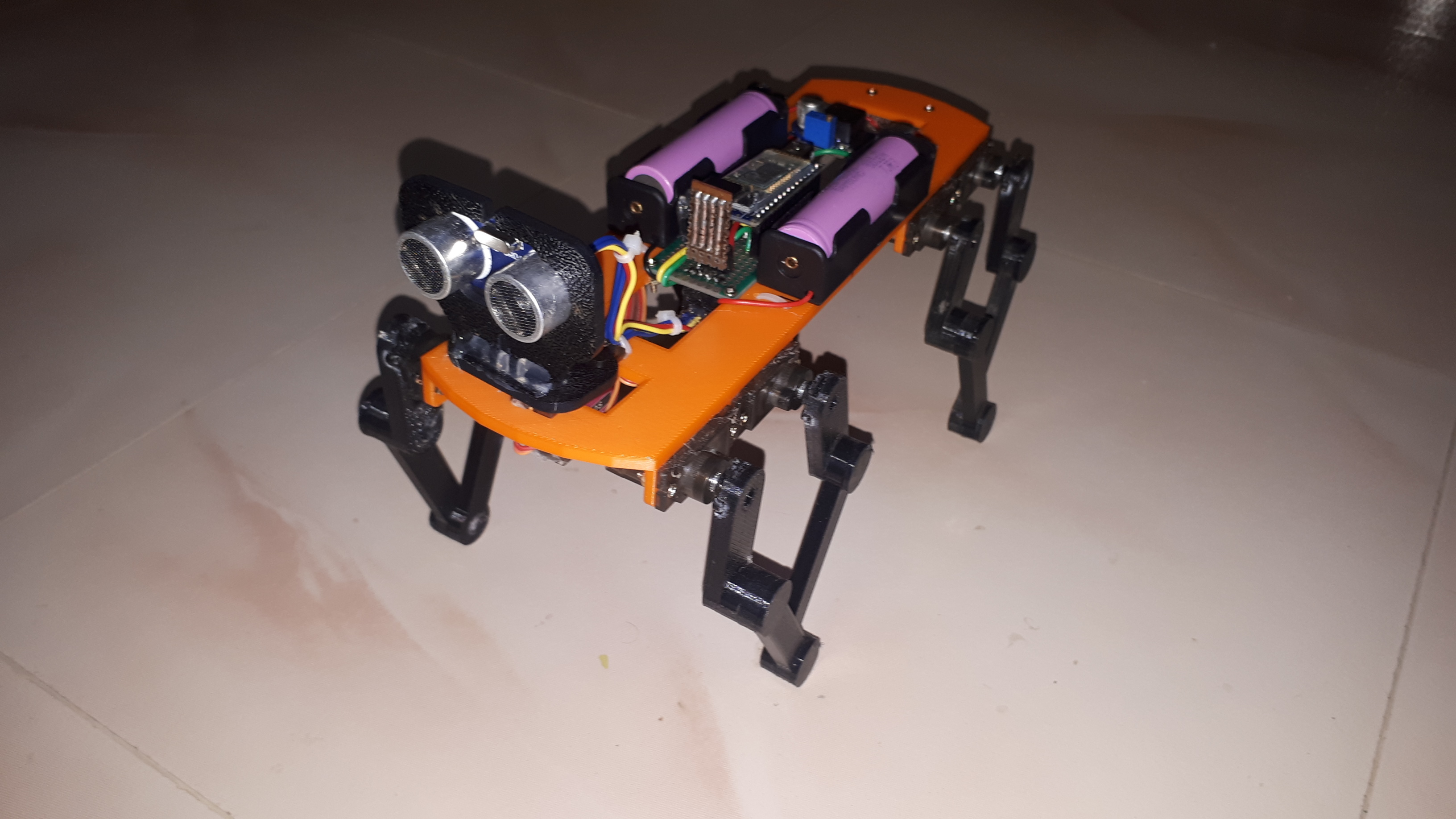 Baby MIT Cheetah Robot V2 Autonomous and RC : 22 Steps (with Pictures ...