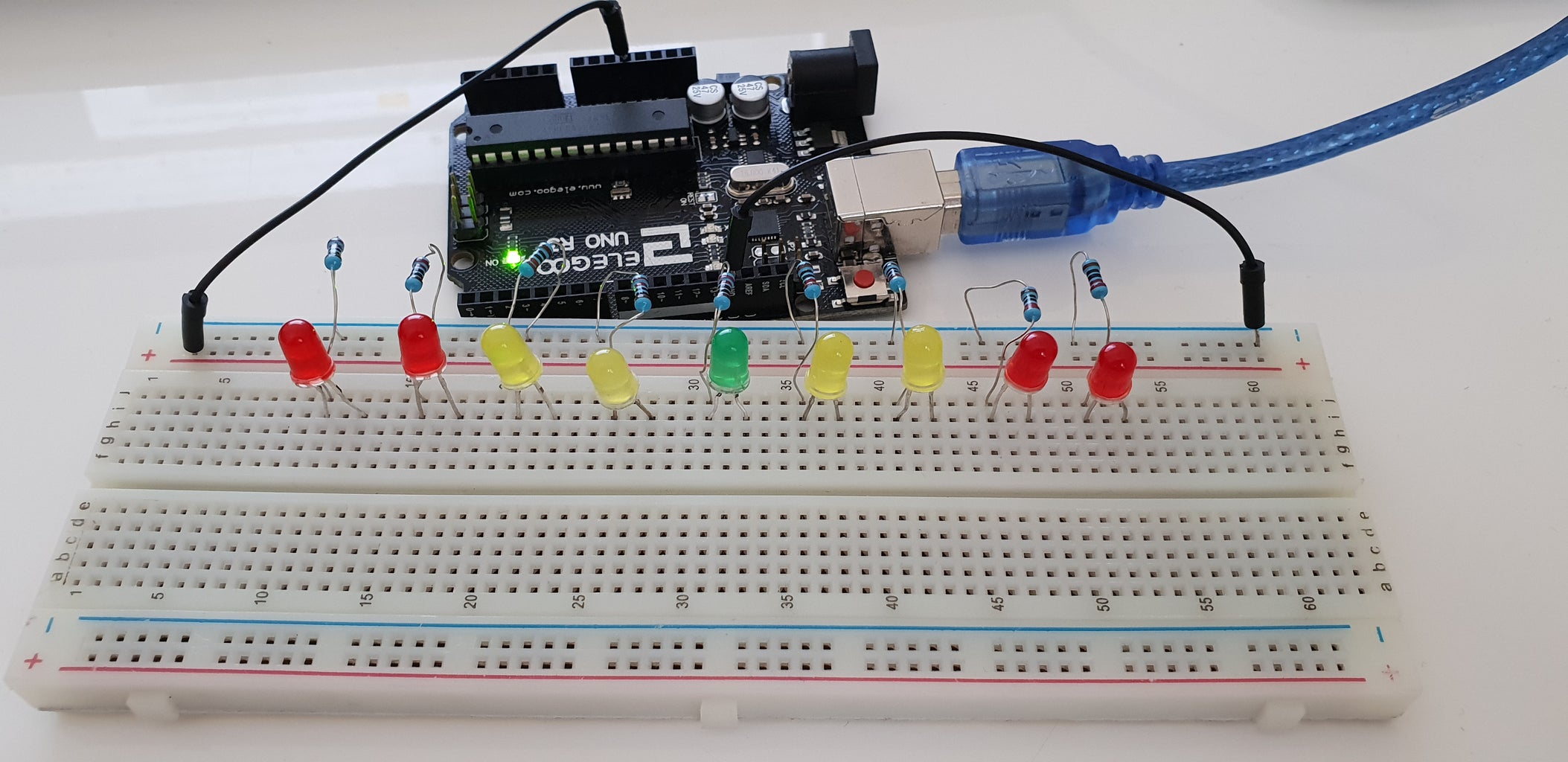 Arduino Two Player Fast Button Clicking Game 19 Steps Instructables