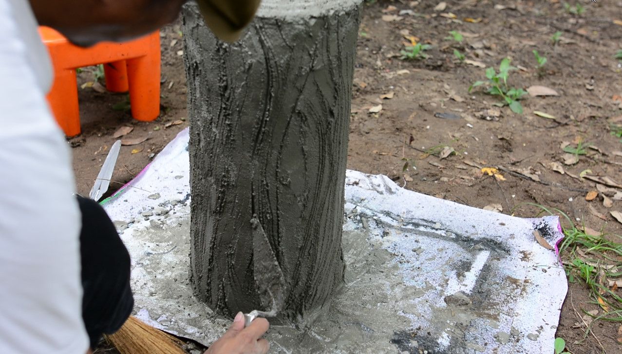 How to Make Concrete Tree Stump : 8 Steps (with Pictures) - Instructables