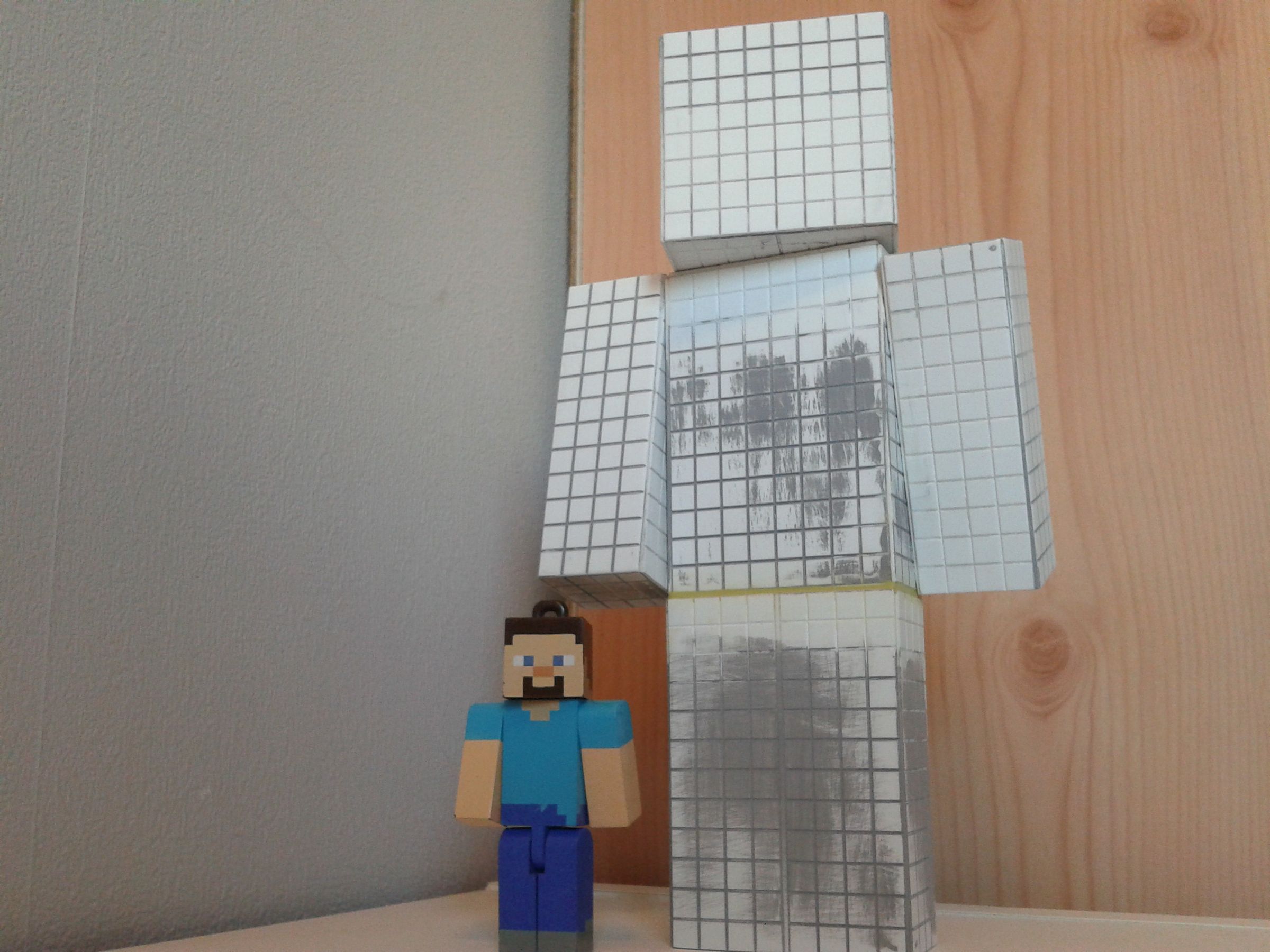 Minecraft: Steve Model! With Bonus Double Chest! : 20 Steps (with ...