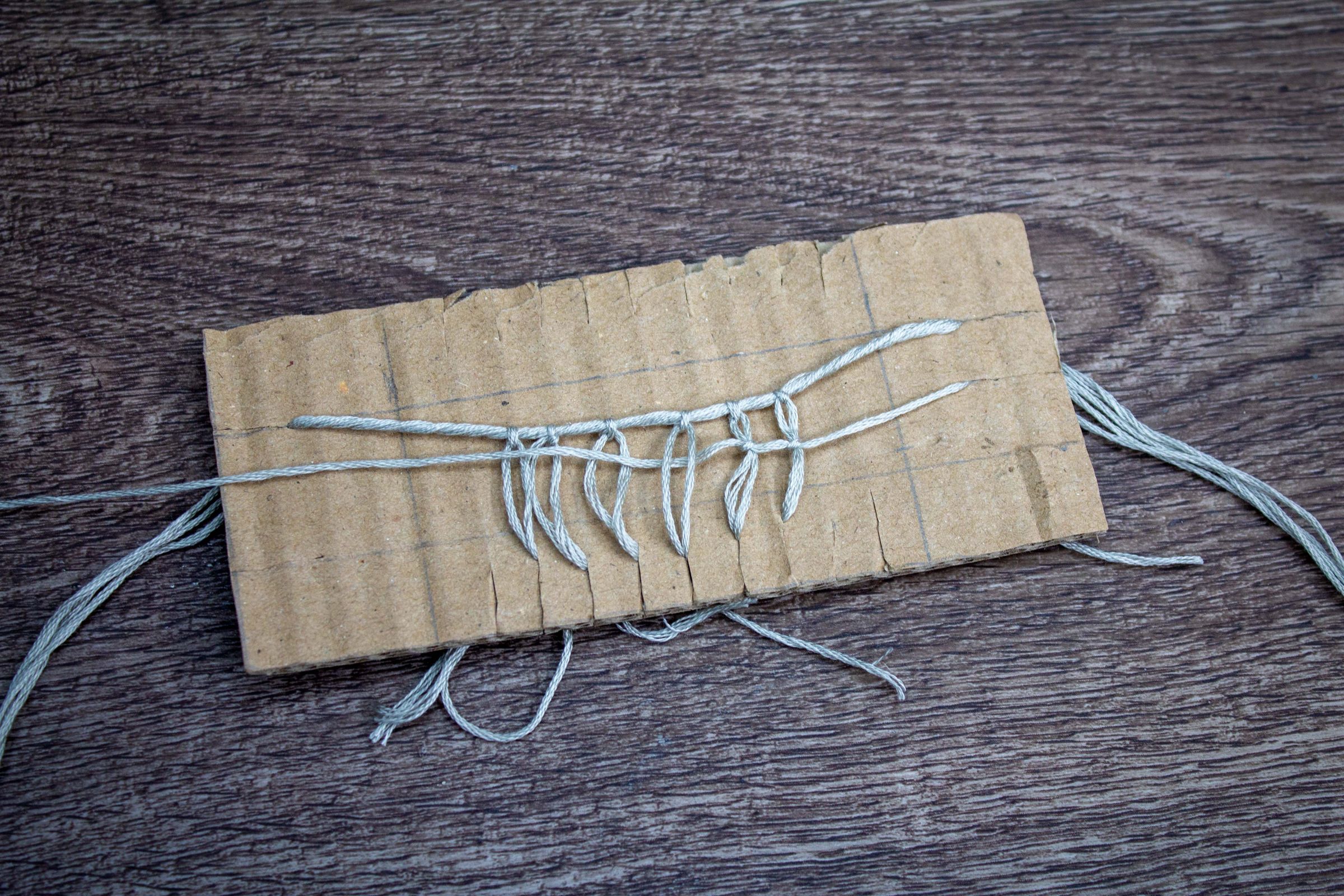 Rope Bridge Made From Embroidery Floss : 12 Steps (with Pictures ...