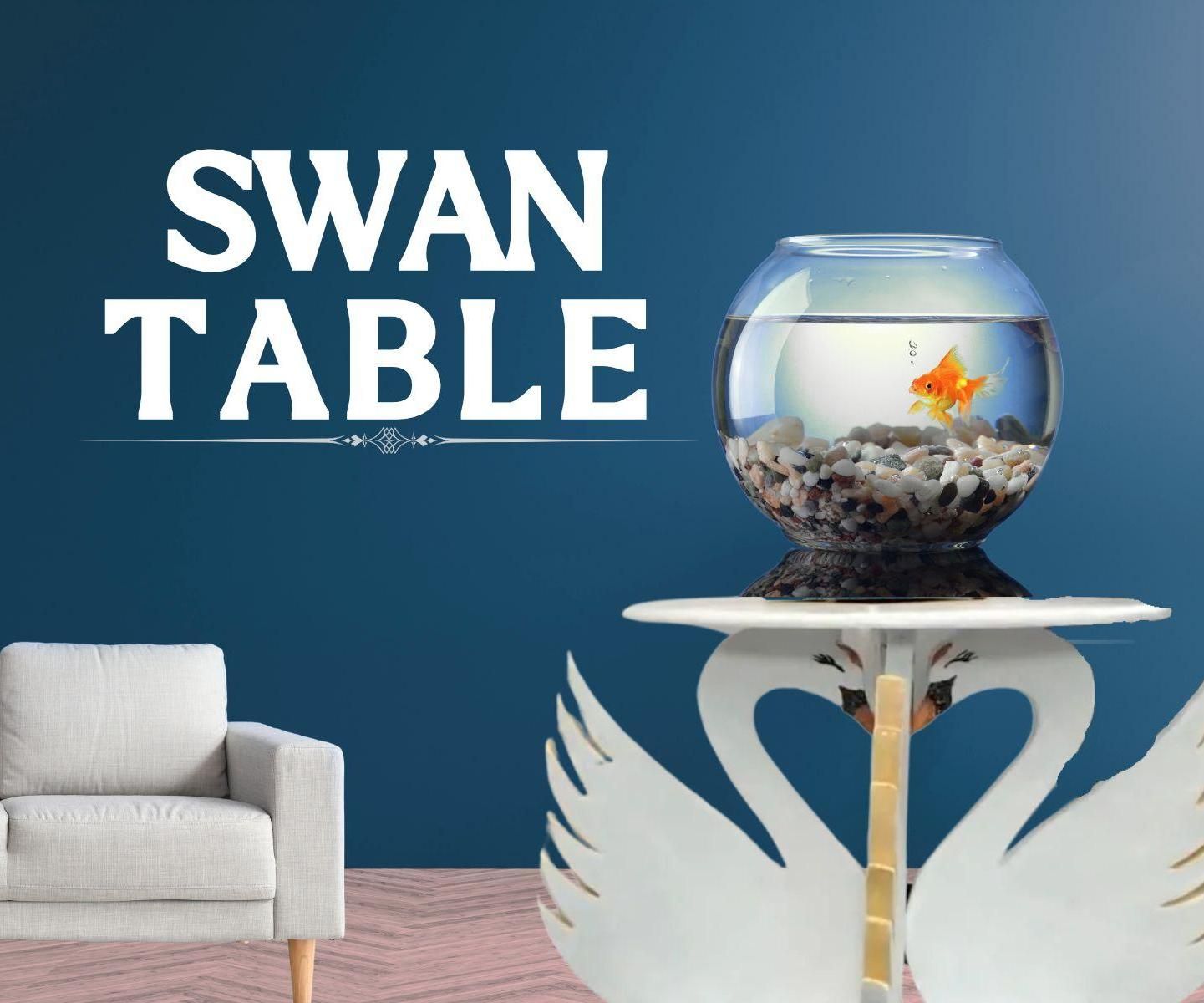 Elegant Swan Tea Table🦢 : 8 Steps (with Pictures) - Instructables