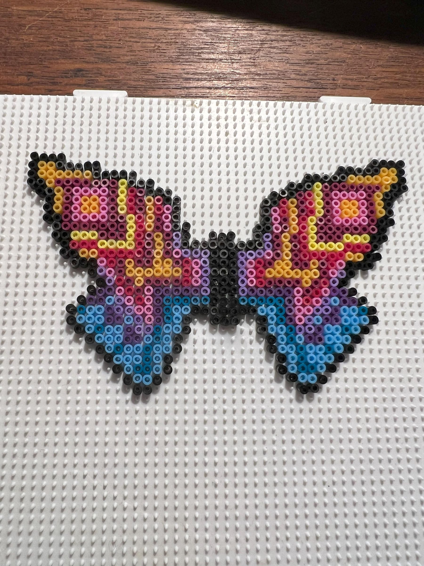 Hama Beads Butterfly : 5 Steps (with Pictures) - Instructables