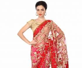 How to Embroider on a Saree for Making It Look Striking? : 7 Steps ...