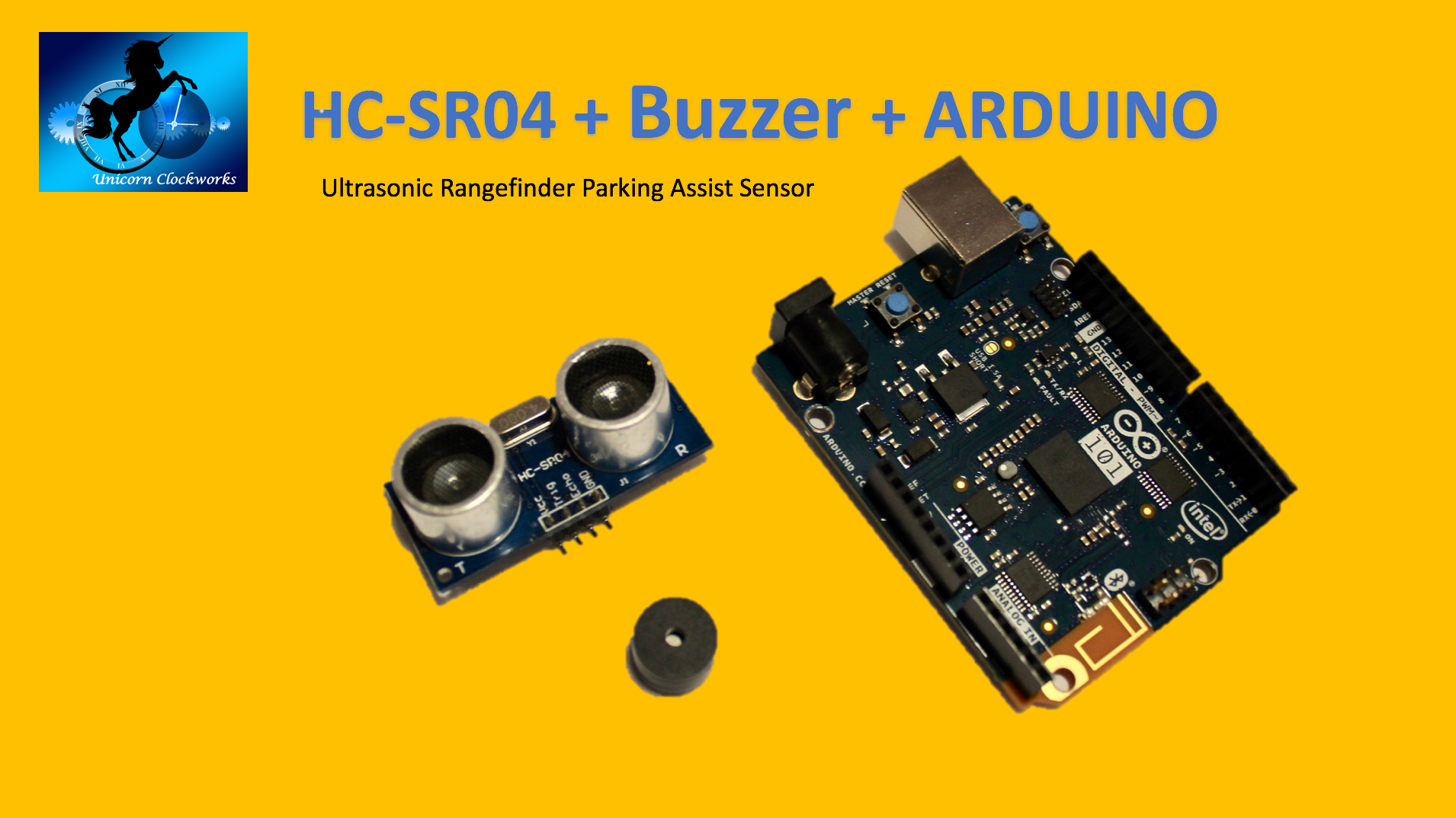 HC-SR04 + Buzzer + Arduino: Parking Assist Sensor : 5 Steps - Instructables