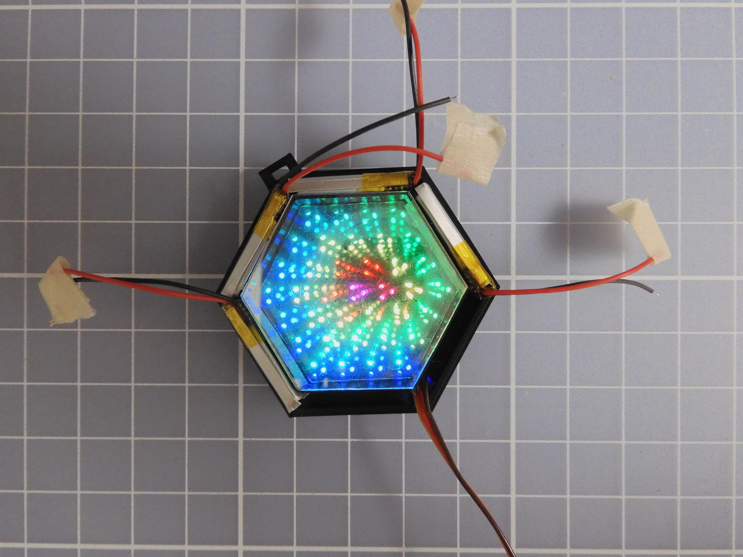 Hex Infinity Mirror Pendant : 21 Steps (with Pictures) - Instructables