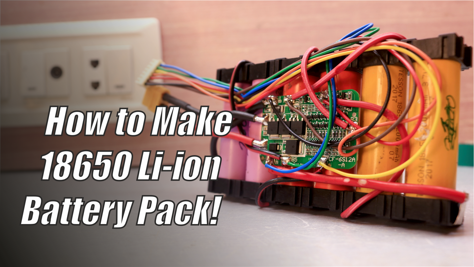 How to Make a 18650 Li-ion Battery Pack! : 7 Steps (with Pictures ...