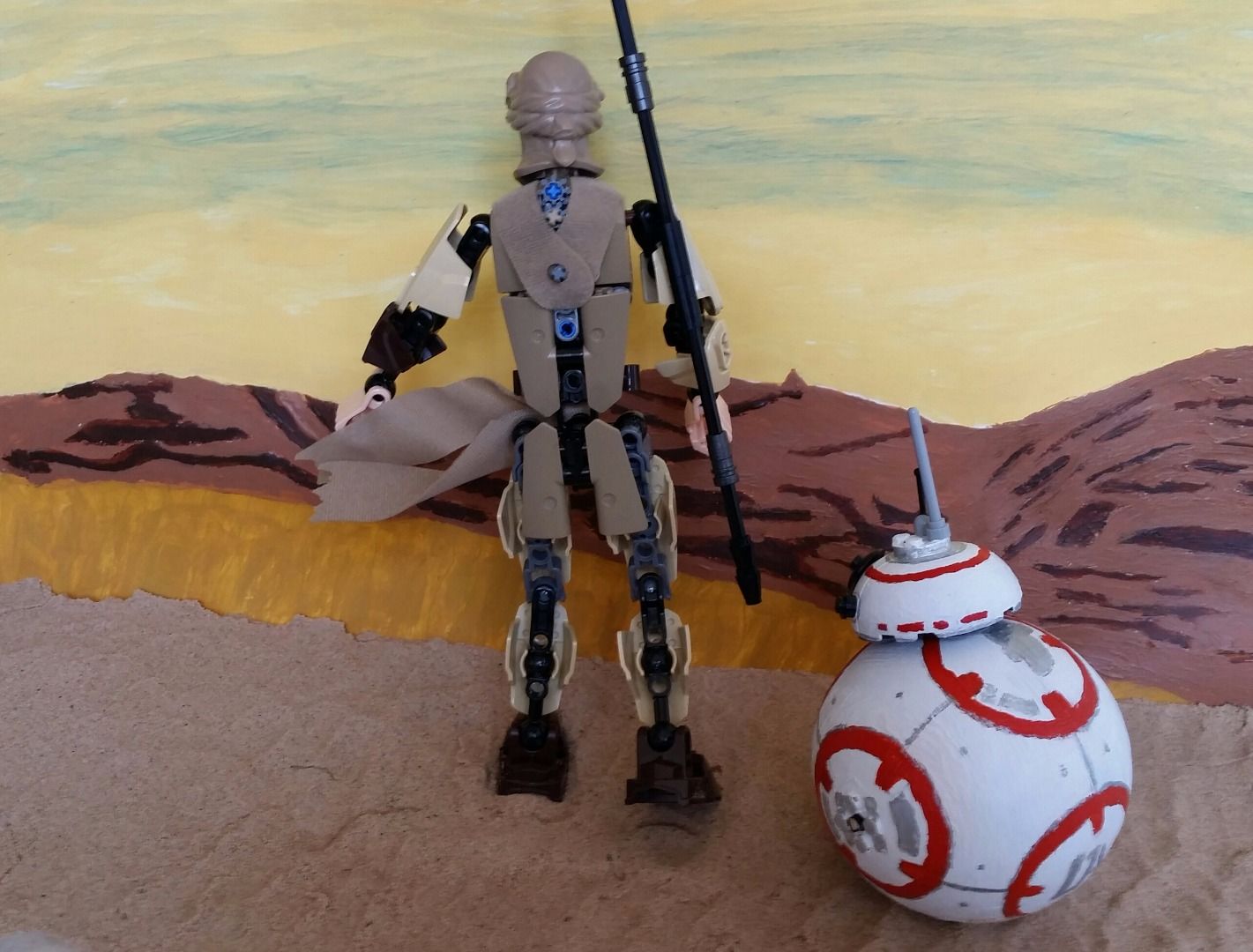 BB8 Built With Lego Star Wars Parts... and Yet It Moves at the End of ...