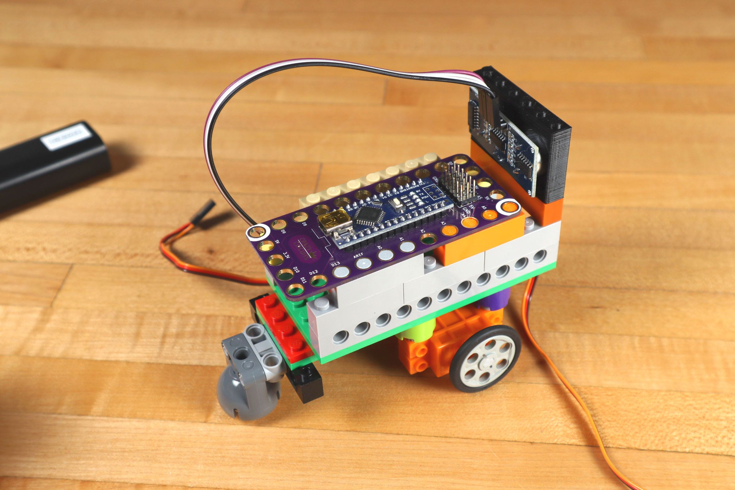 Obstacle Avoiding LEGO Robot : 8 Steps (with Pictures) - Instructables