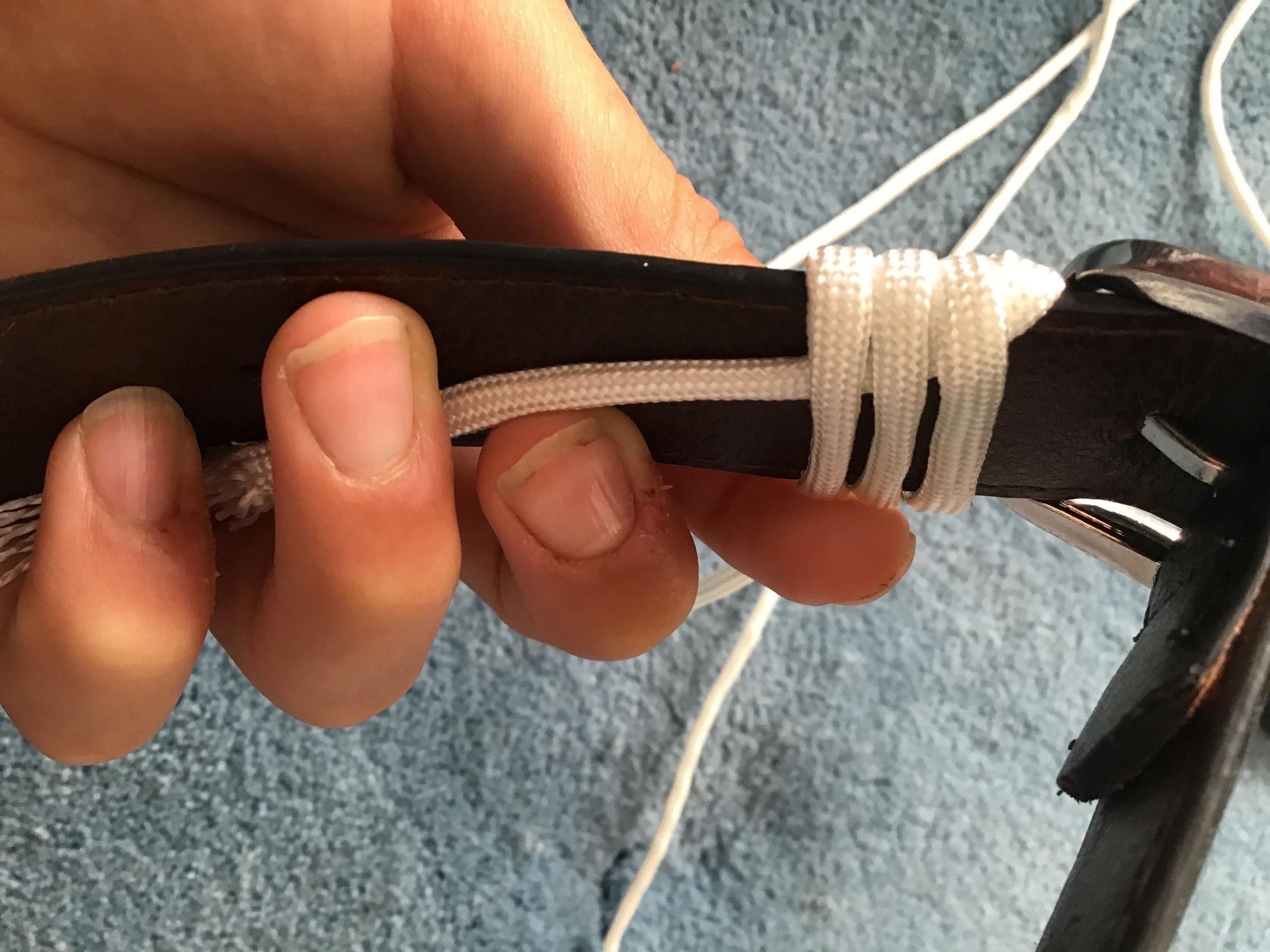 How to Style Your Belt With Paracord : 6 Steps - Instructables