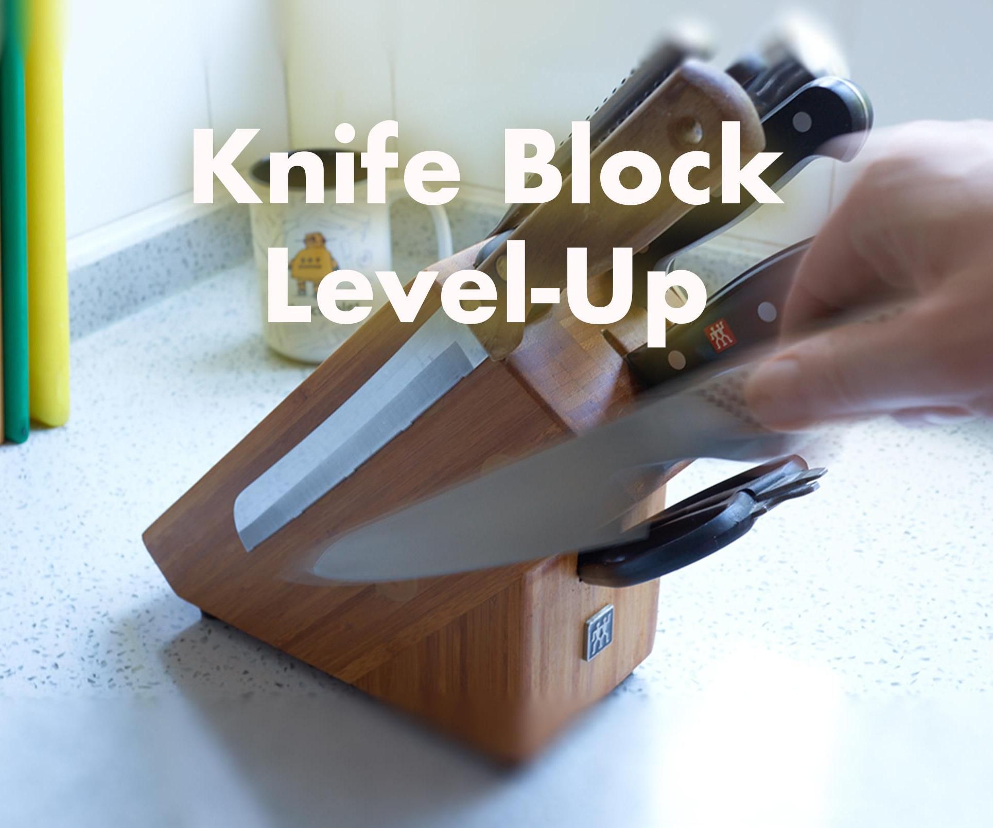 Knife Block - Level Up! : 3 Steps (with Pictures) - Instructables