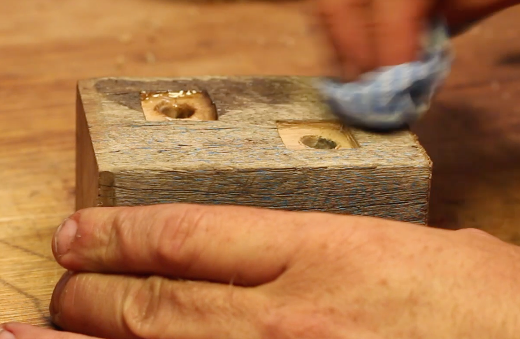 Wooden Cufflinks With Rustic Display Stand From Reclaimed Wood : 7 ...