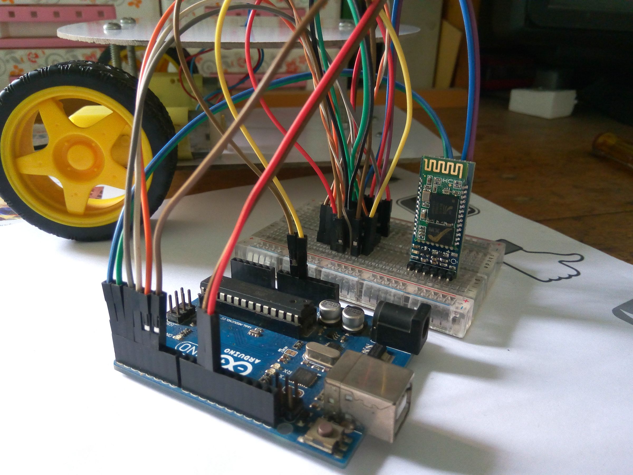 Android Controlled Robot for Beginners (A to Z) : 7 Steps (with ...