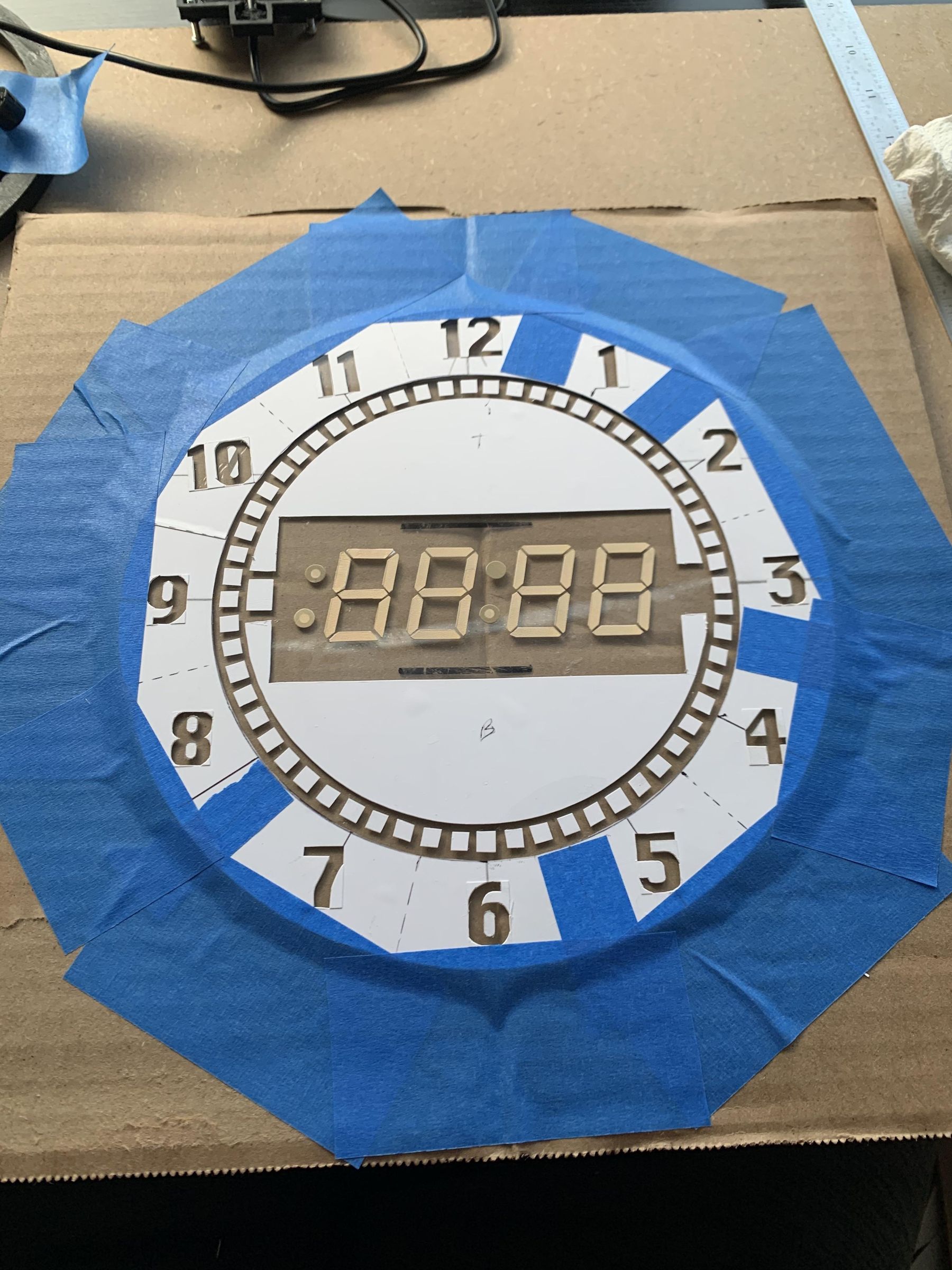 7-Segment NeoPixel Clock With Countdown Timer : 8 Steps (with Pictures ...