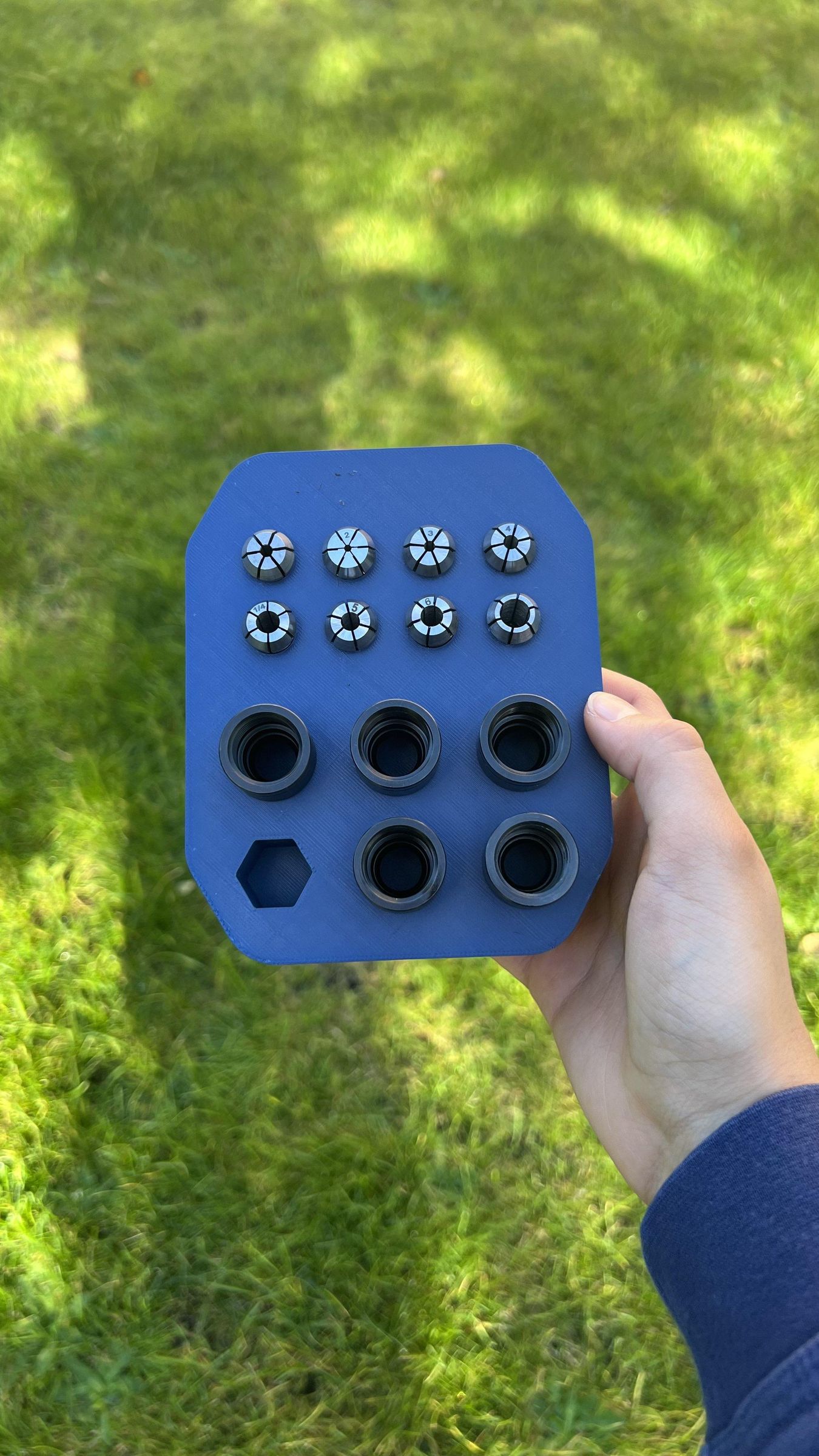 3D Printed CNC Collet Holder - Measuring, Fusion 360, and 3D Printing ...