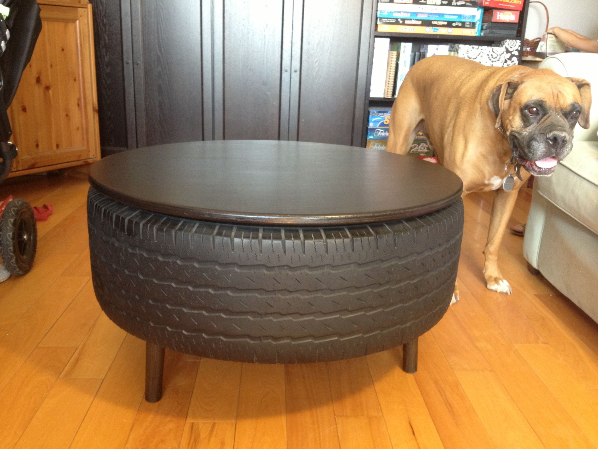 Recycled Tire Coffee Table : 10 Steps (with Pictures) - Instructables