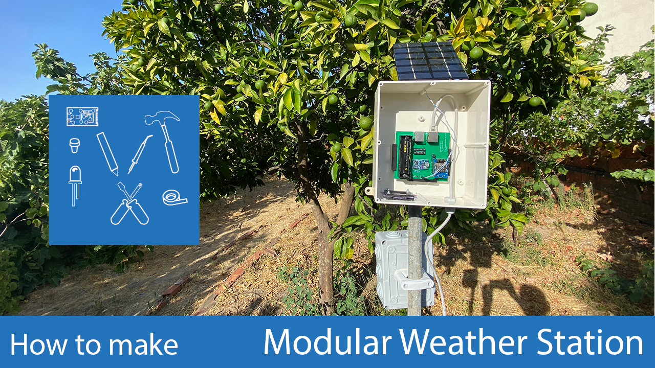 Modular Solar Weather Station : 5 Steps (with Pictures) - Instructables