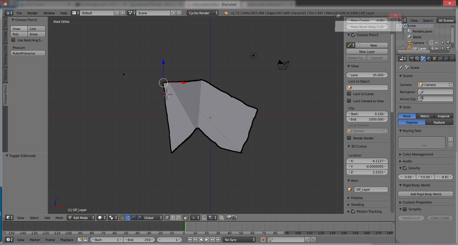 Model a Logo in Blender 3D : 10 Steps - Instructables