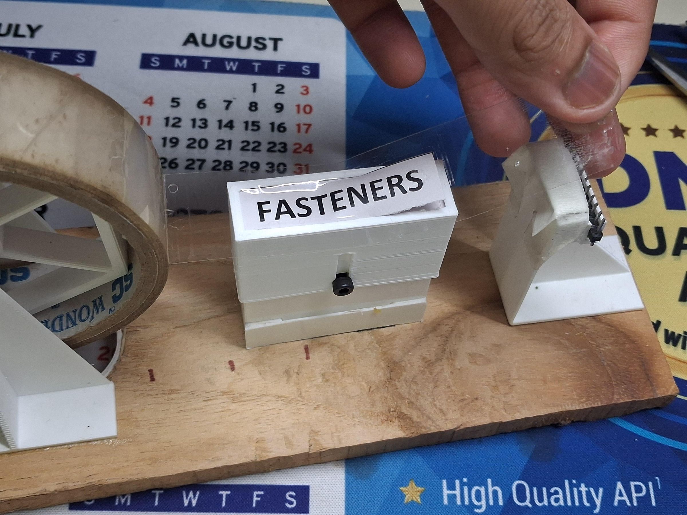 DIY Label Maker Using Standard Printer and Sticky Tape : 6 Steps (with ...