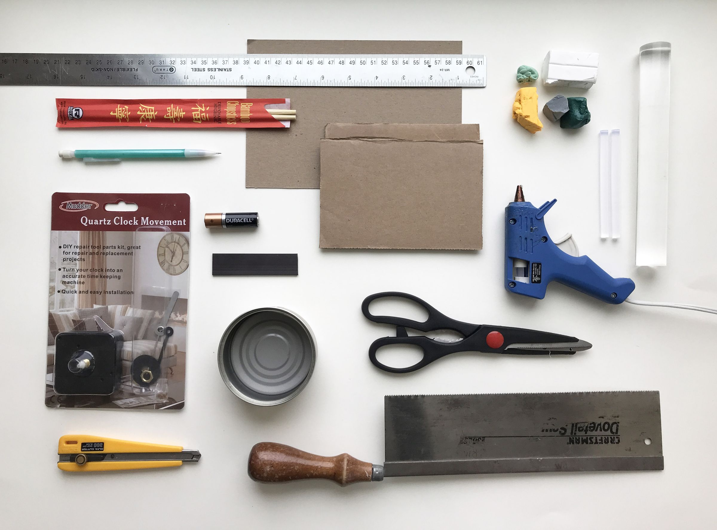 Funky Modern Tuna Can Clock : 10 Steps (with Pictures) - Instructables